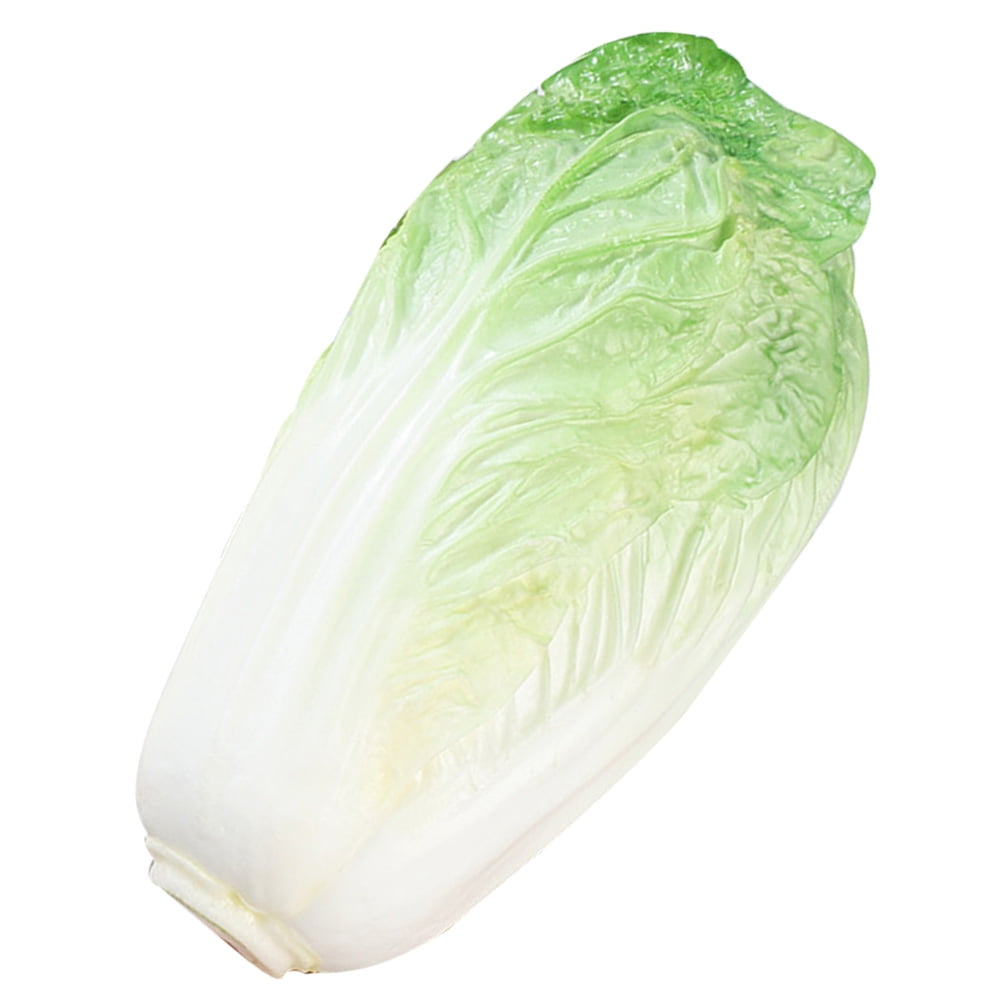 OUNONA Simulation Vegetable Realistic Chinese Cabbage Prop Kitchen ...