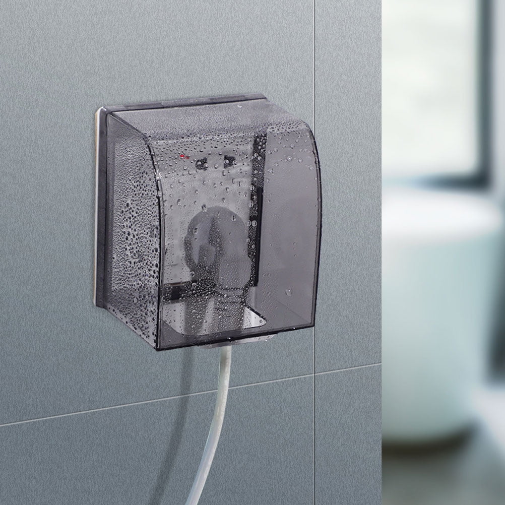 OUNONA Single Outlet Covers Box Horizontal Vertical Mount Plug Cover ...