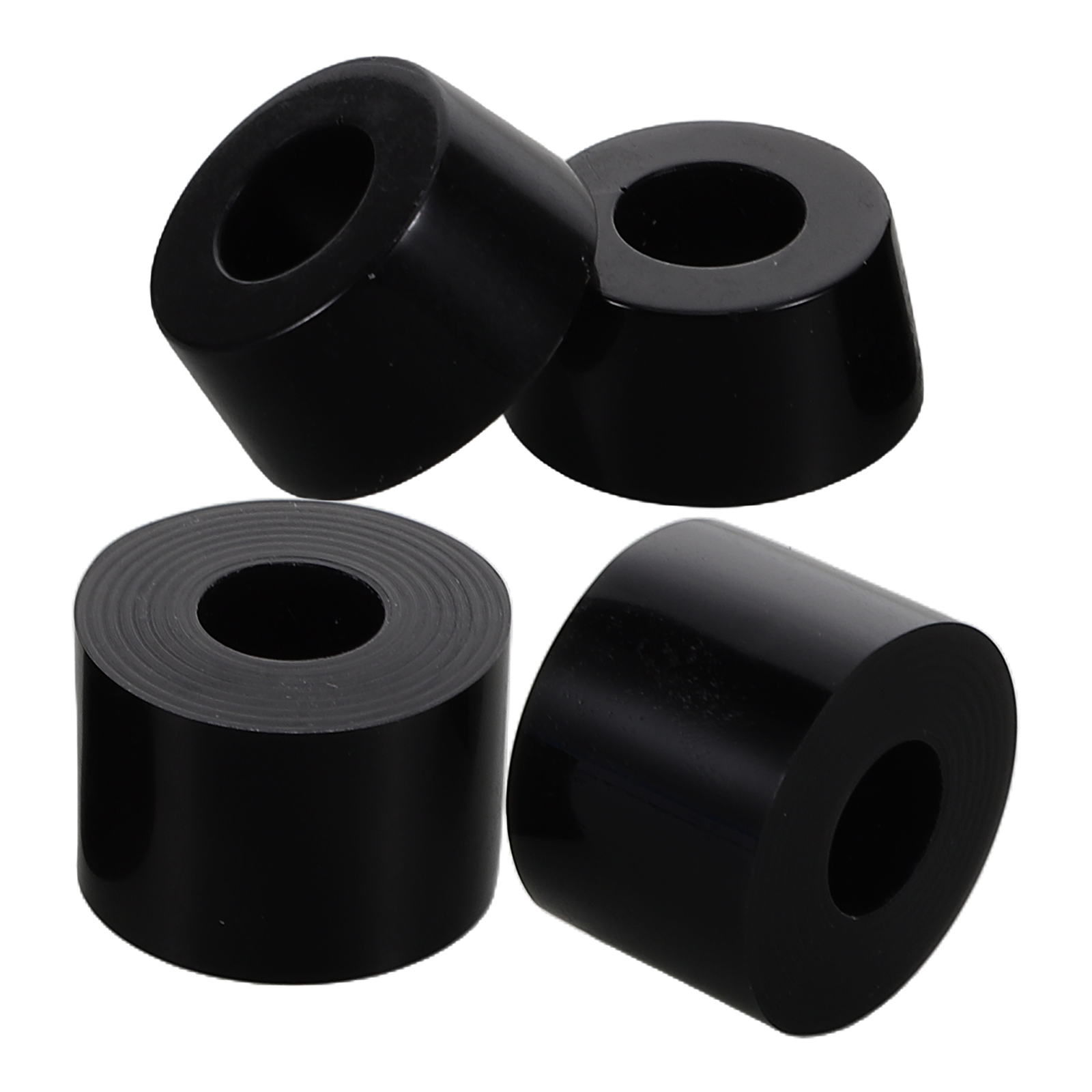 OUNONA Skateboard Shock Absorber Skates Spacers Inline Bearing Black ...