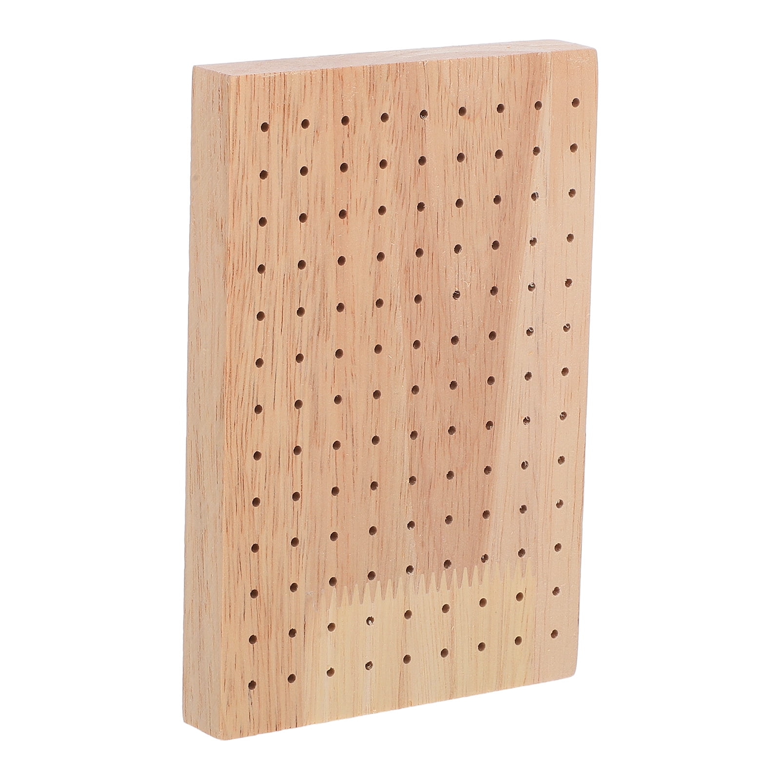 OUNONA Skewers Holder Food Stand Wooden Food Display With Holes Skewers ...