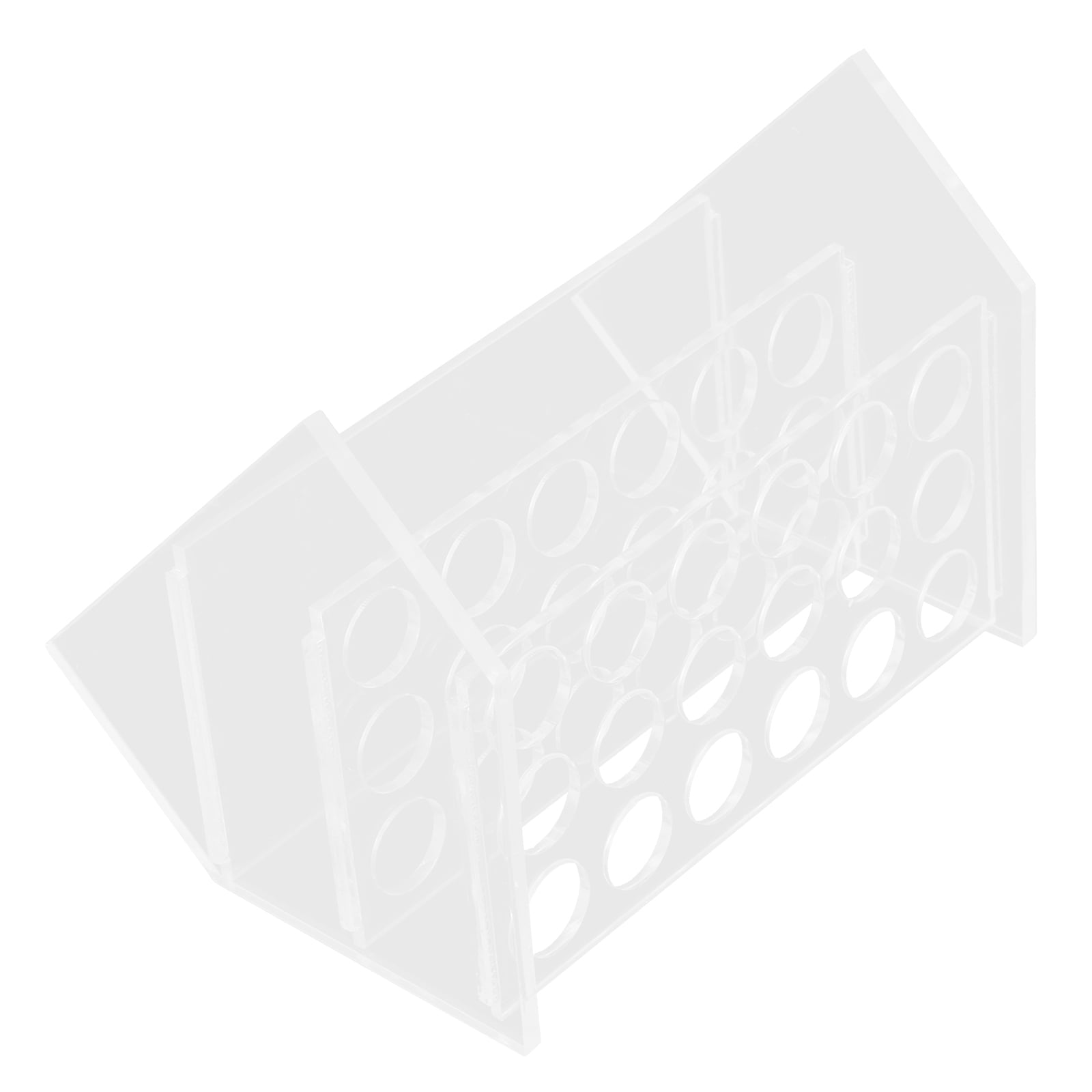 OUNONA Slant Centrifuge Tubes Rack 18 Well Test Tube Holder Test Tube ...