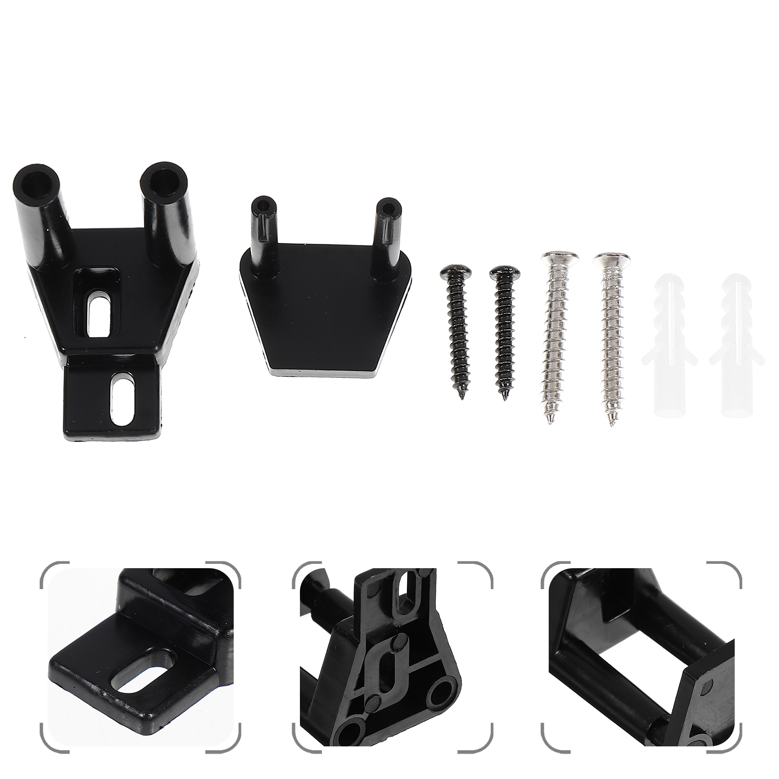 OUNONA 移门配件 Sliding Door Stopper Floor Guide Barn Hardware Accessories ...