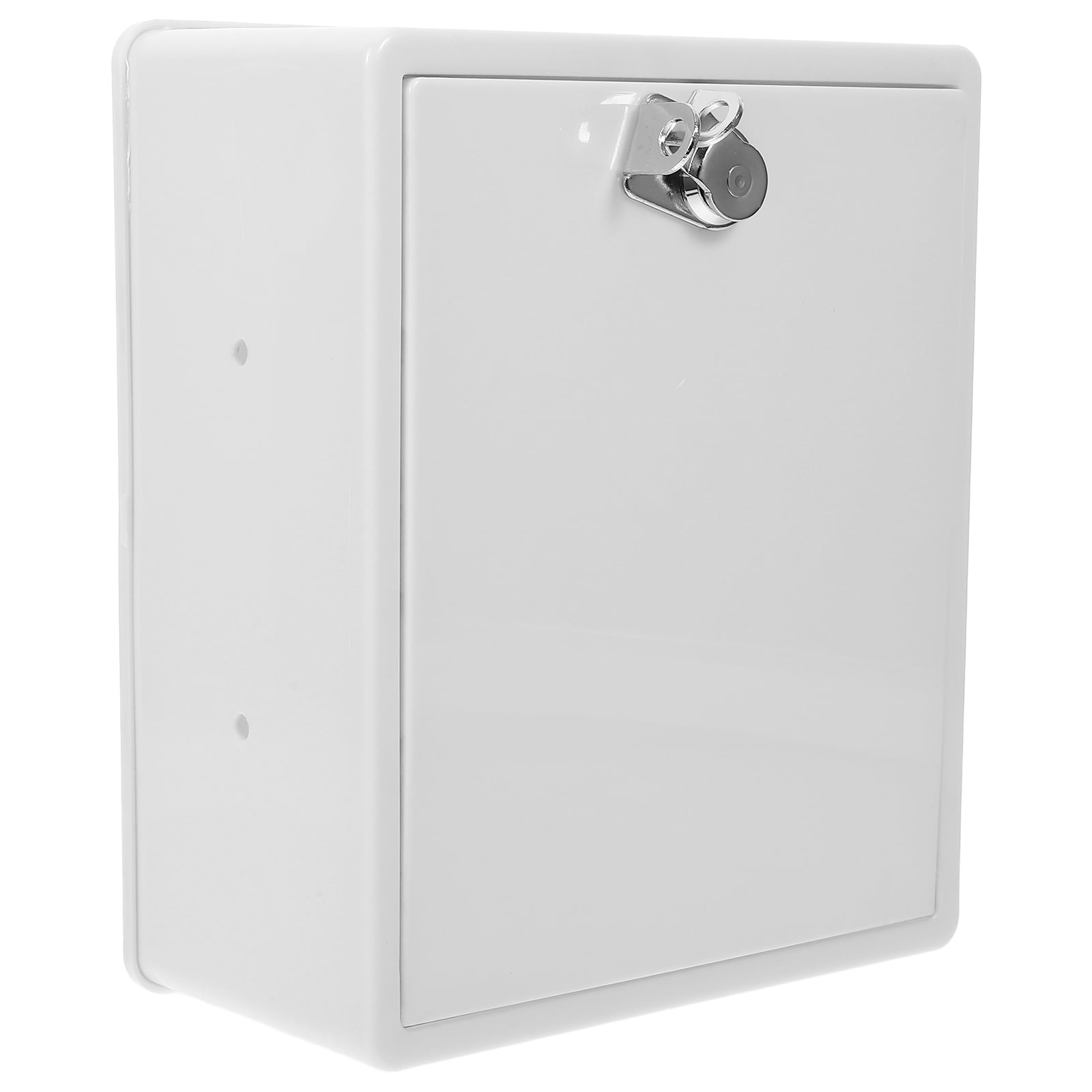 OUNONA Small Mailbox Package Lock Box Locking Milk Box Porch Package ...