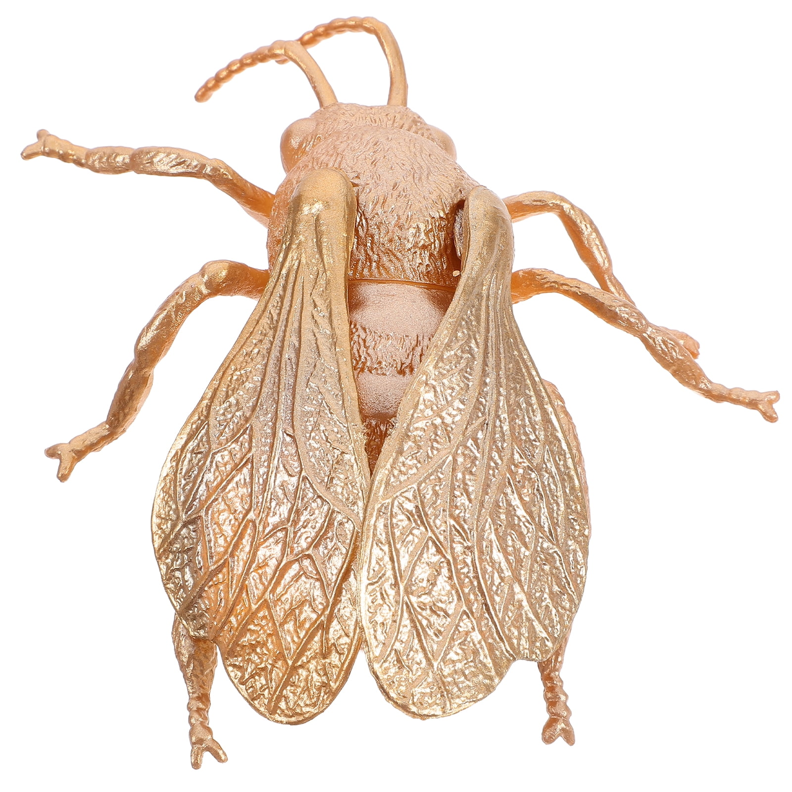OUNONA Animal Brass Ornaments Cicada Statue Golden 1Set - Walmart.com
