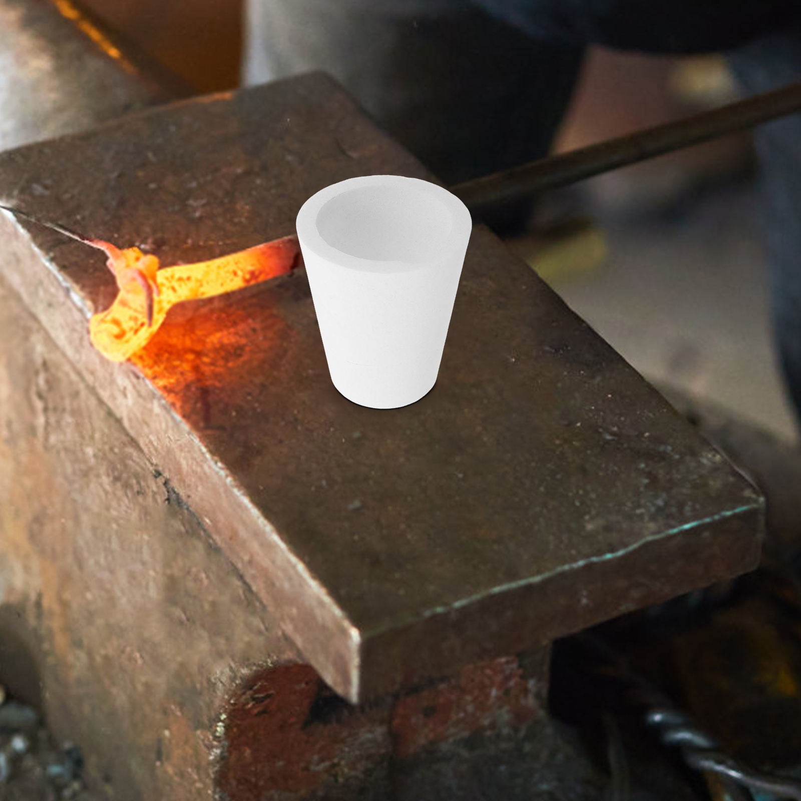 OUNONA Small Quartz Crucible High Purity Quartz Crucible Smelting Metal ...