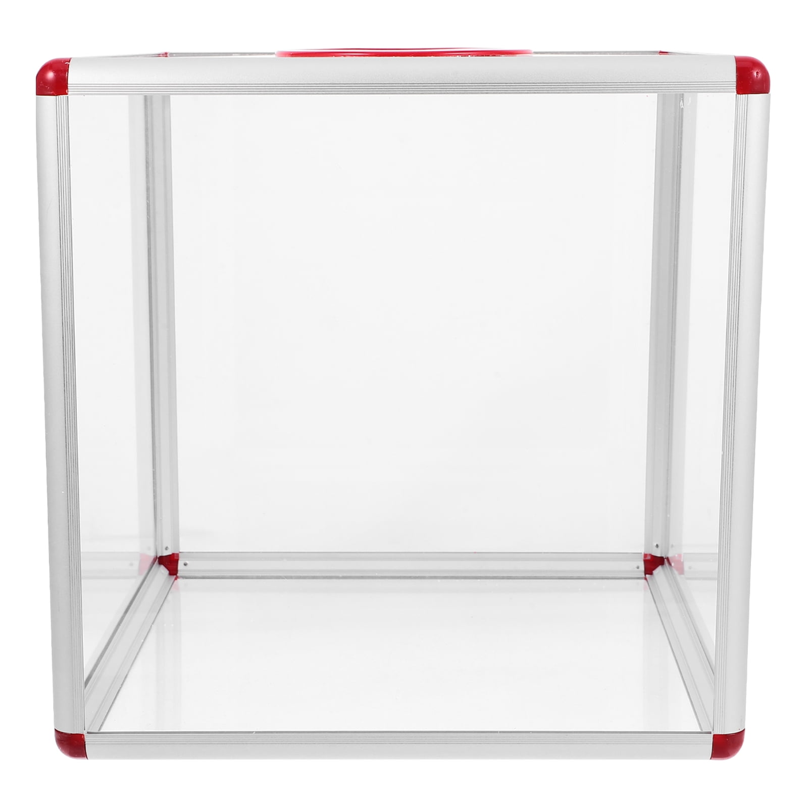 OUNONA Small Raffle Drum Ticket Spinner Boxes Display Case Child ...