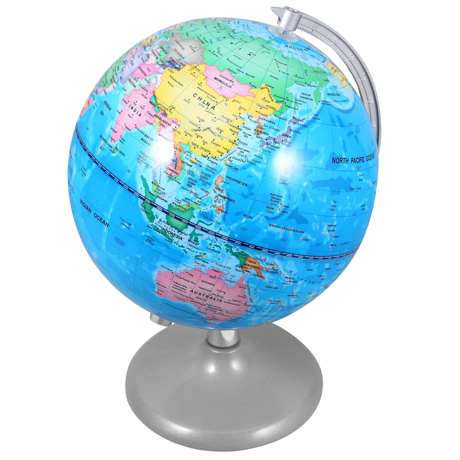 OUNONA Small Terrestrial Globe Model Desktop Globe Decor Kids Learning ...