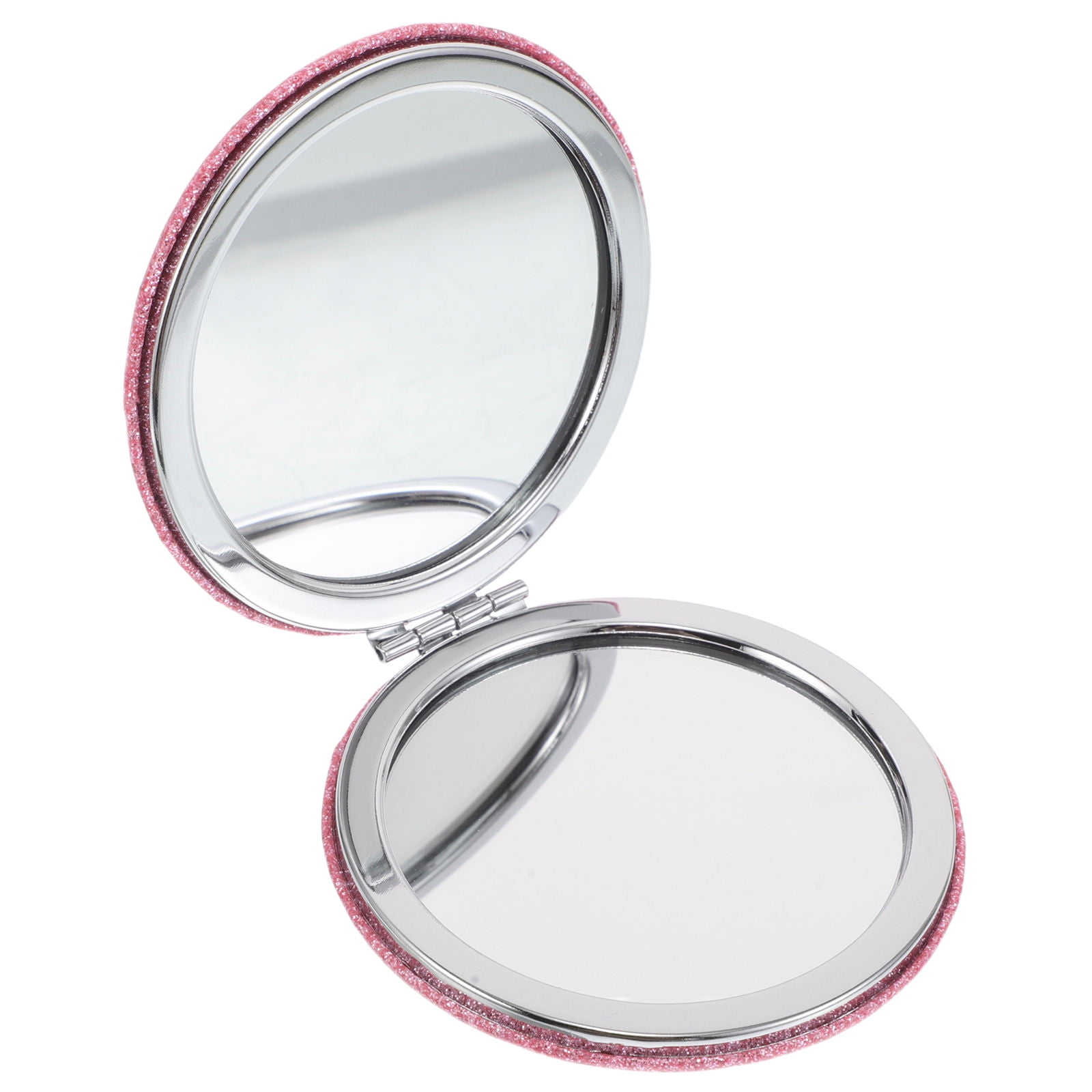 OUNONA Small Travel Makeup Mirror Folding Mirror Mini Vanity Mirror ...