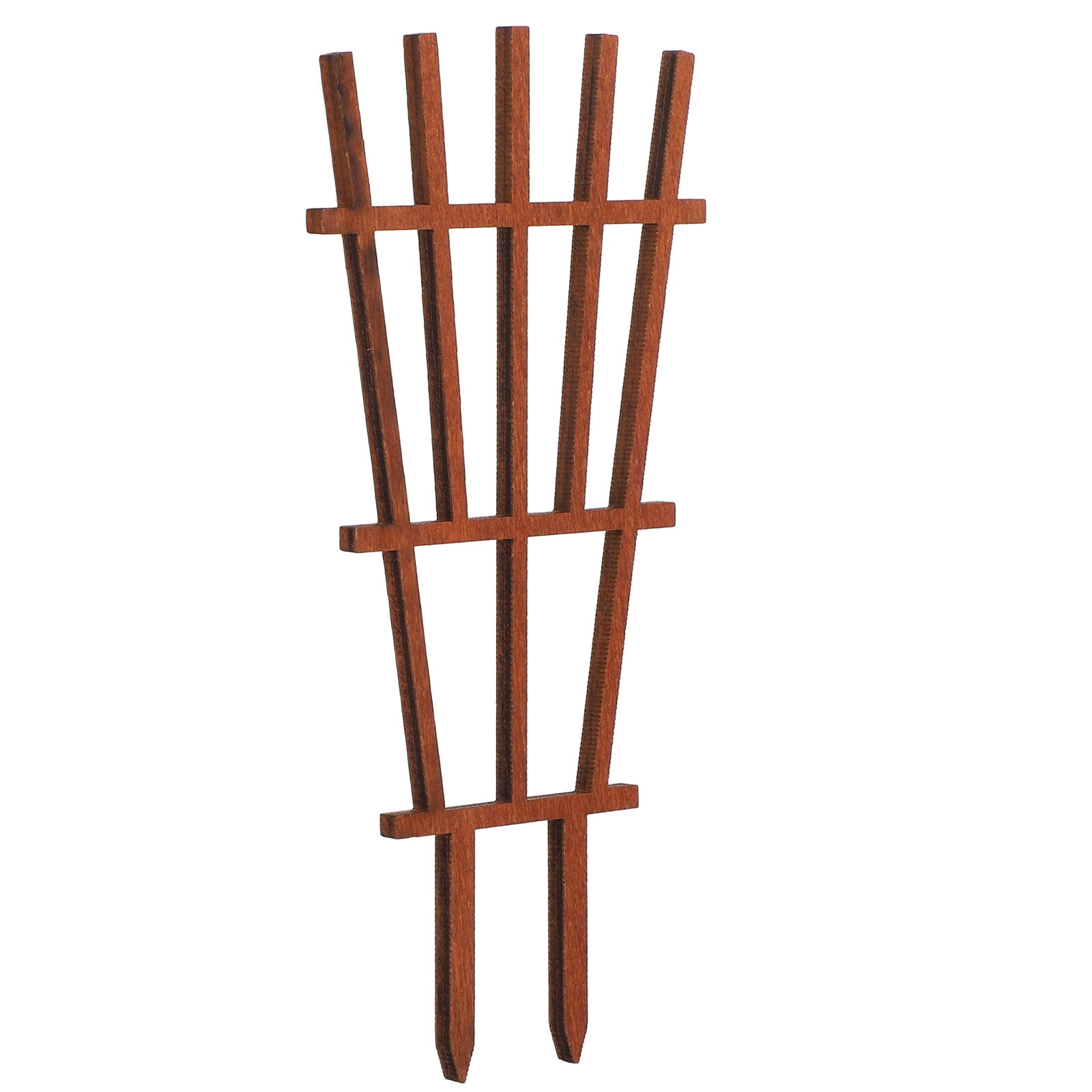OUNONA Small Wood Trellis for Indoor Potted Plants Mini Plants Support ...