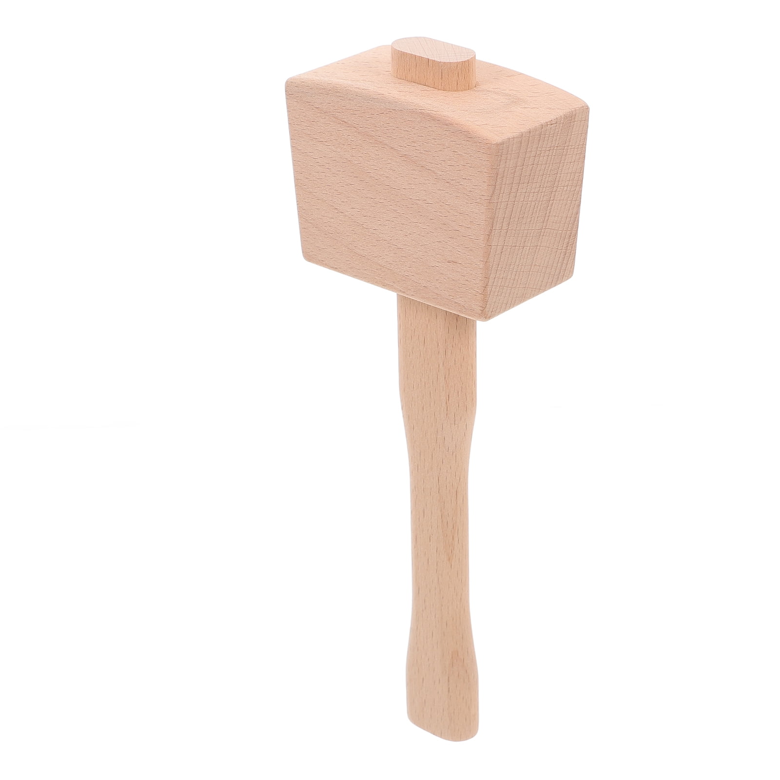 OUNONA Small Wooden Mallet Leathercraft Hammer Wood Tool Woodworking ...