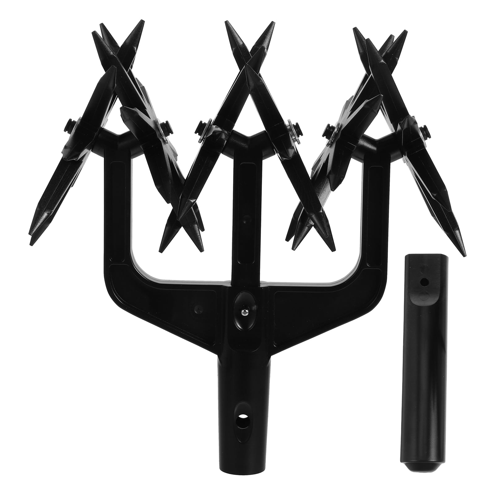 OUNONA Soil Scarifier Baby Bassinet Bristle Rotary Earthenware Black ...