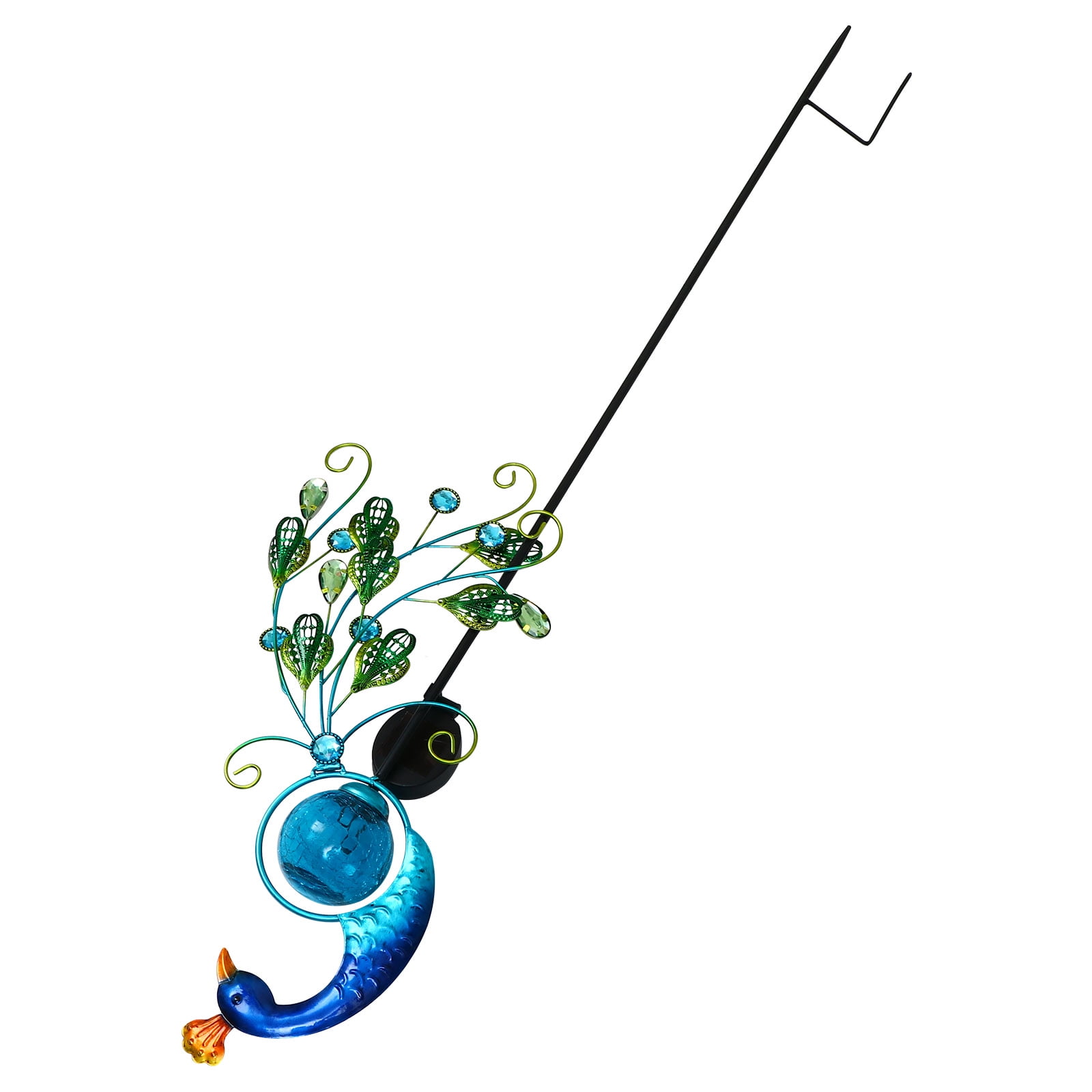 OUNONA Solar Peacock Light Peacocks Powered Lights Decoration for ...