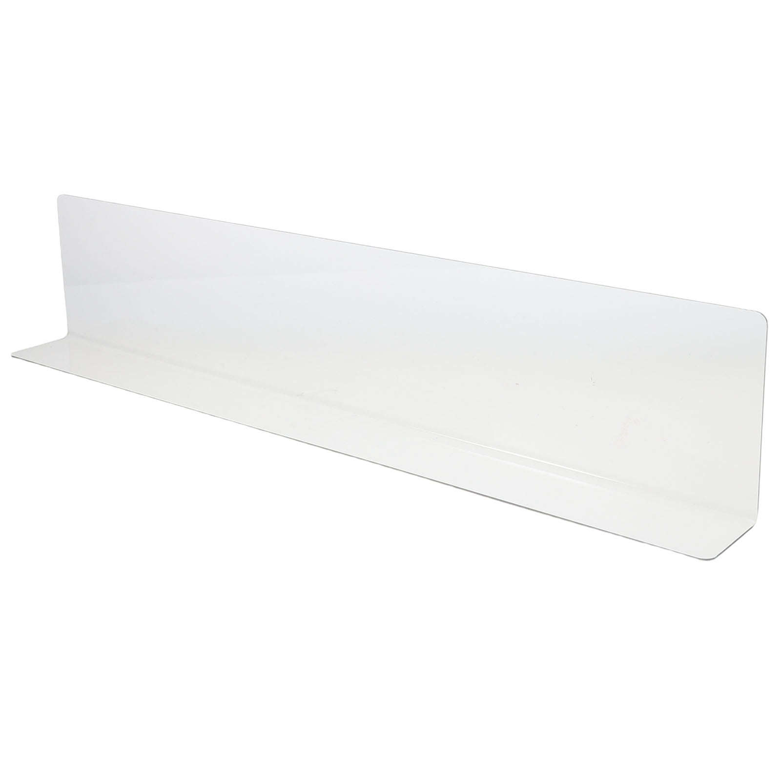 Tineasur Transparent PVC Splash Guard for Bathtub Corners and Sinks ...
