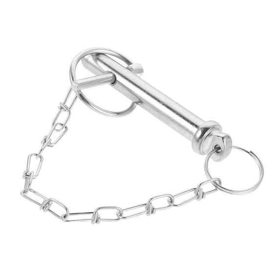 OUNONA Spring Loaded Hitch Pin Accessory with Chain for Trailer Jack ...