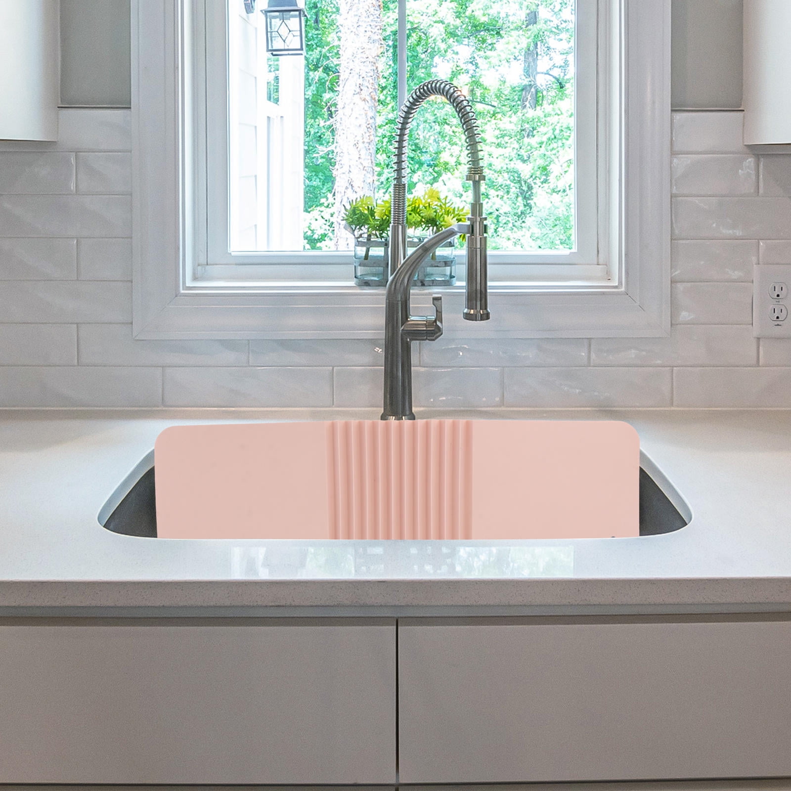 OUNONA Sprinkler Splash Guard Sink Shield Flap Water Stopper - Walmart.com