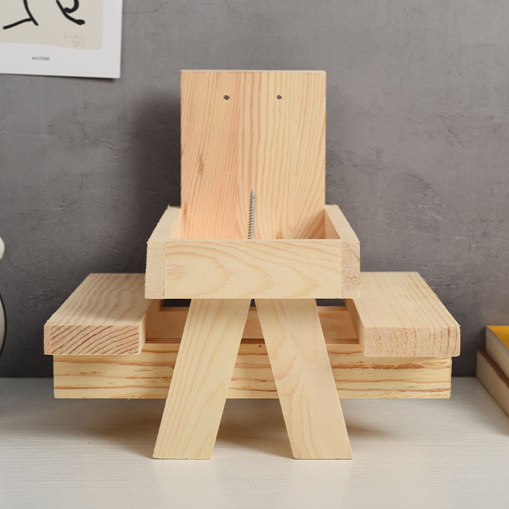 OUNONA Squirrels Table Squirrel Feeder Squirrel Food Storage 21X18CM ...