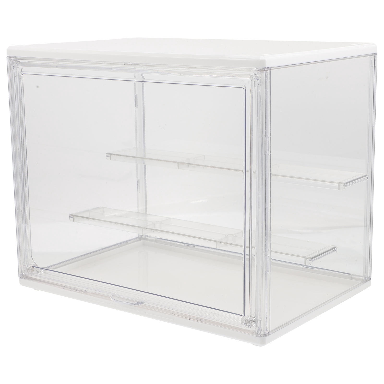 Acrylic Storage Box Removable Stair Protective Transparent 1 Set Book ...