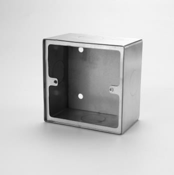 OUNONA Stainless Steel 86 Type Electrical Outlet Box Surface Mount Box ...