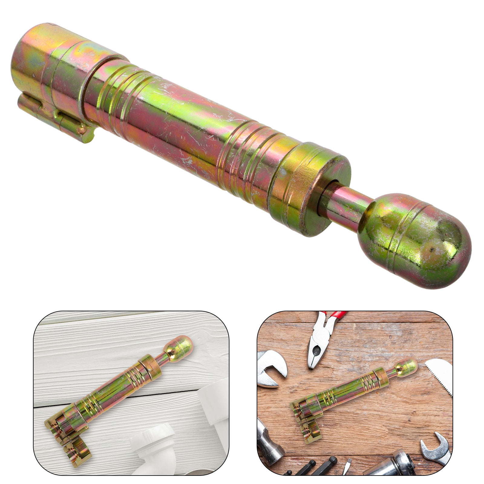 OUNONA Stainless Steel Corrugated Crimping Press Tool Stainless Steel ...