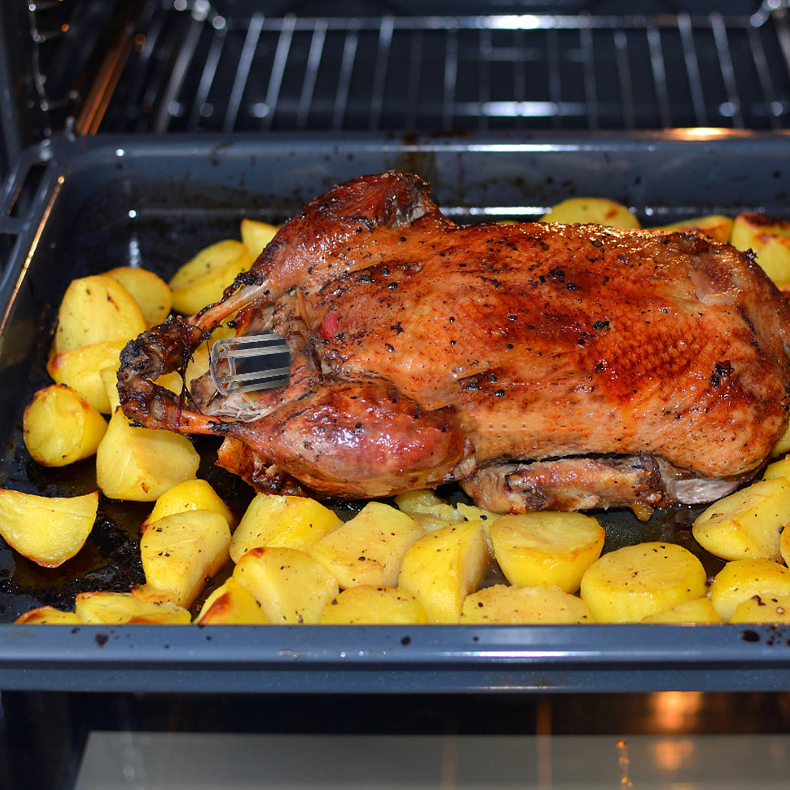 OUNONA Stainless Steel Duck Grilling Support Roast Duck Shape-Keeping ...