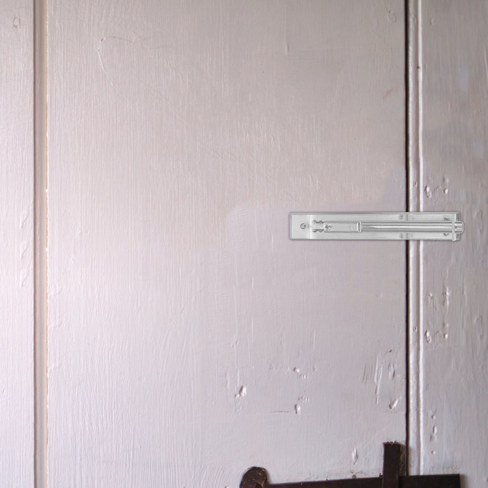 OUNONA Stainless Steel Flush Bolt Latch Concealed Security Door Lock ...