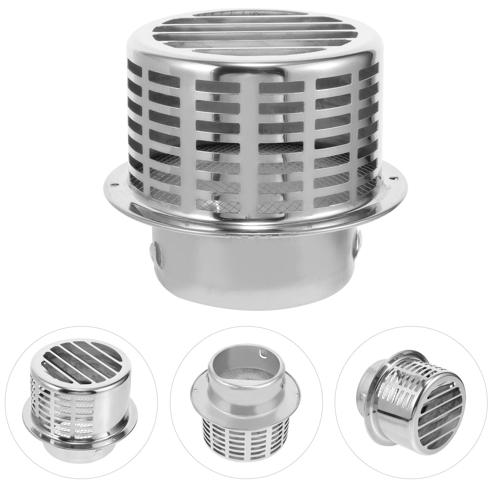 OUNONA Stainless Steel Vent Hood Cap Covers for Home Floor Ventilation ...