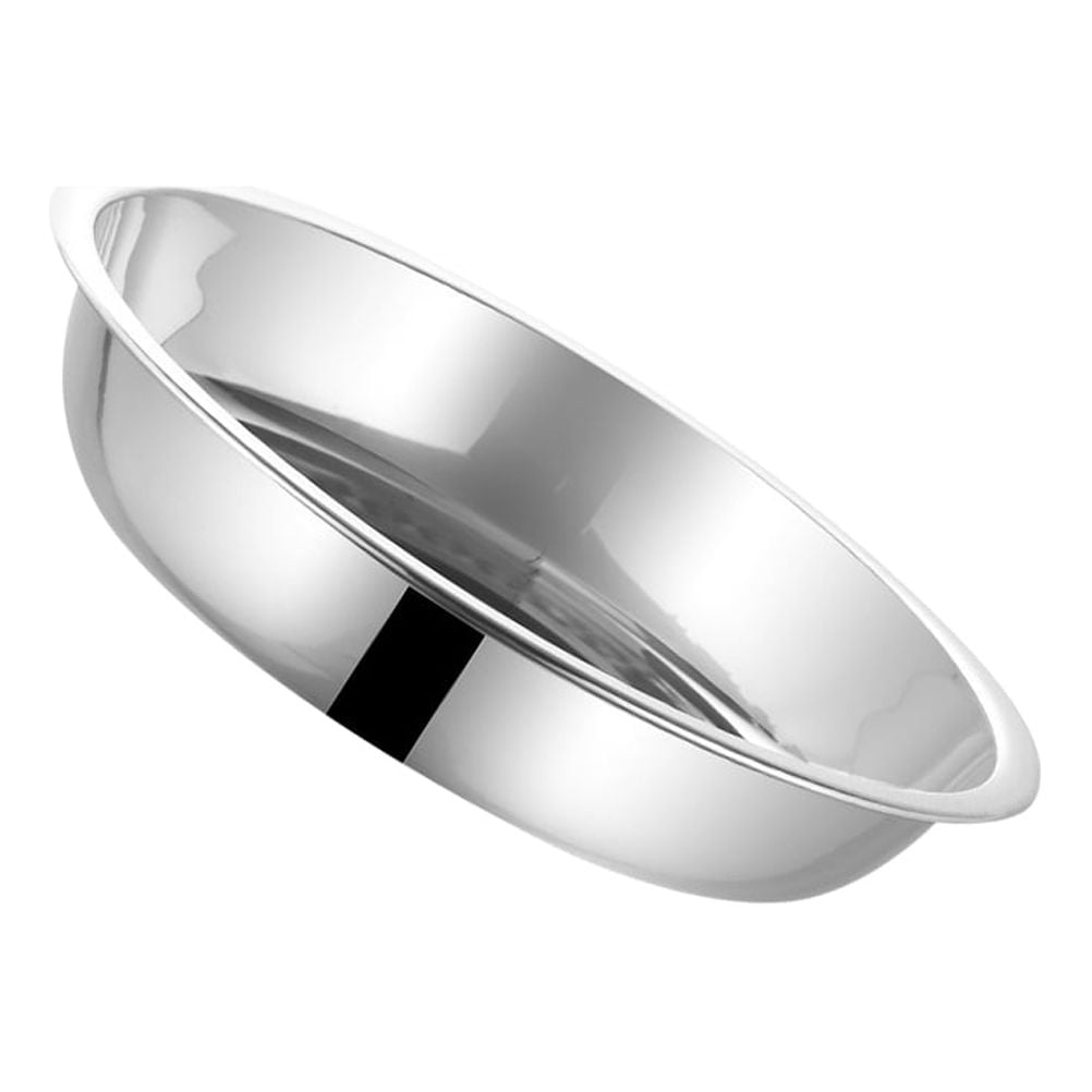 OUNONA Stainless Steel Kitchen Plate for Grilled Food with Smooth Edges ...