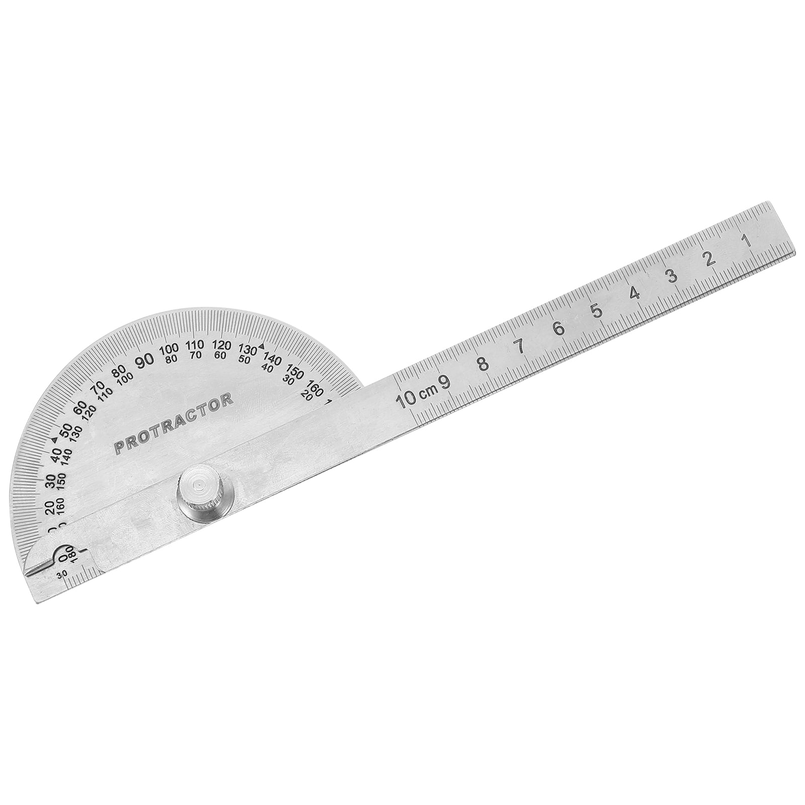 OUNONA Stainless Steel Protractor Measuring Tool with Clear Scale for ...