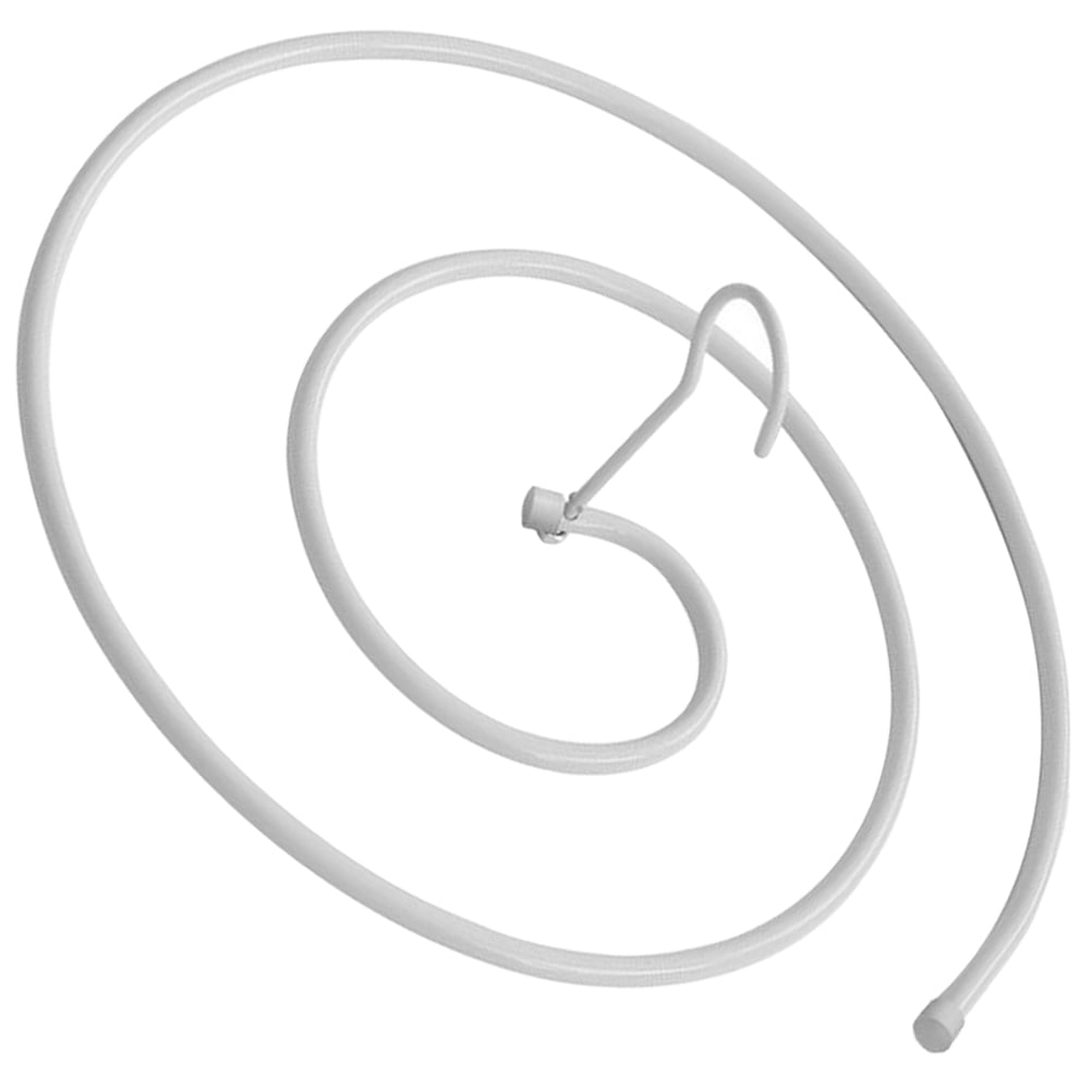 OUNONA Stainless Steel Spiral Hanger for Drying Sheets and Quilts White ...