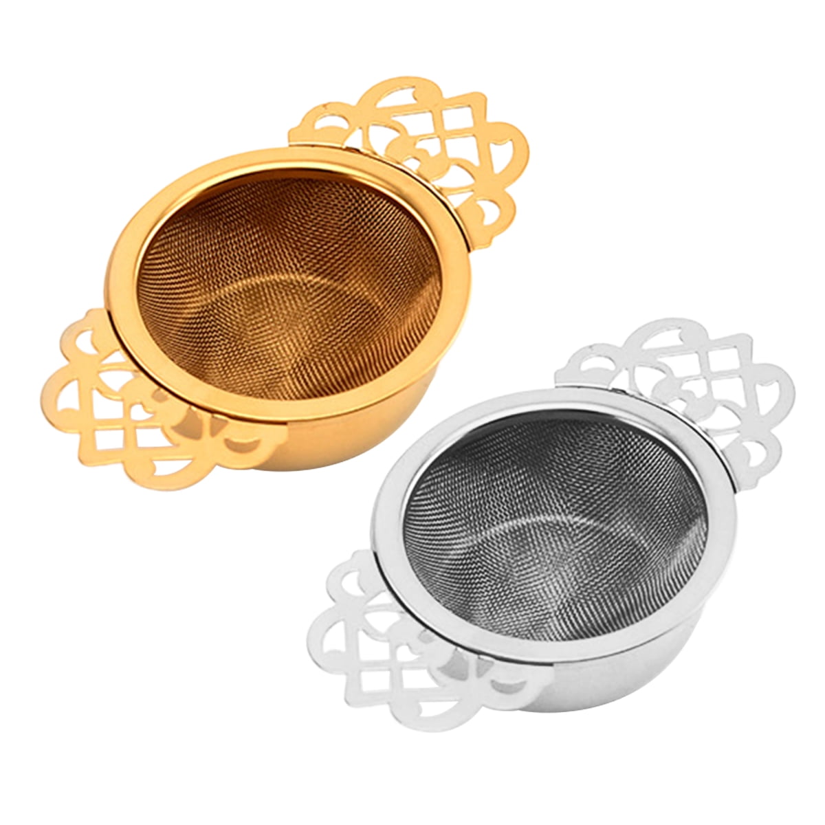 OUNONA Stainless Steel Tea StrainerReusable and for Loose Leaf Teas ...