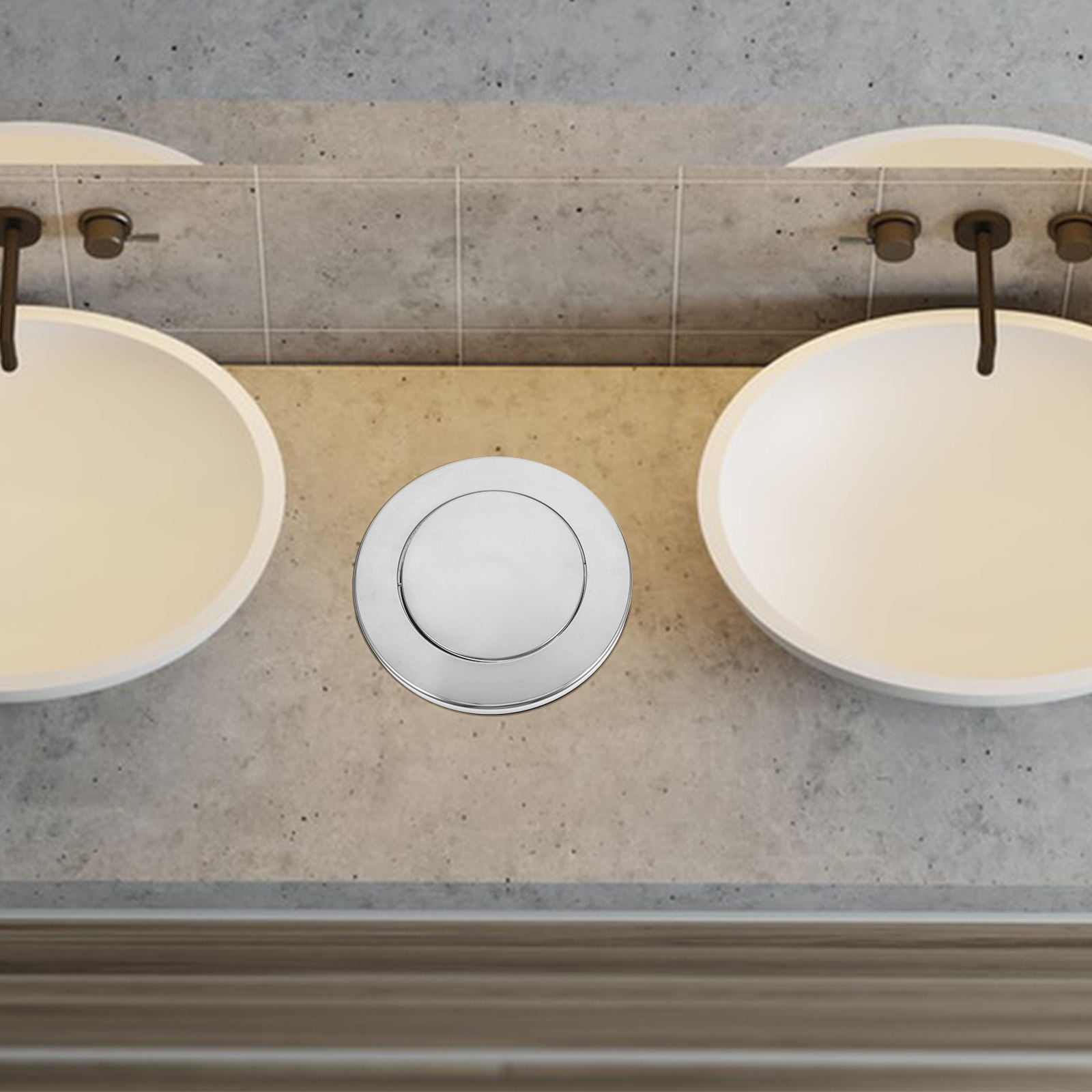 OUNONA Stainless Steel Trash Chute Cover with Swing Lid Waste Chute ...