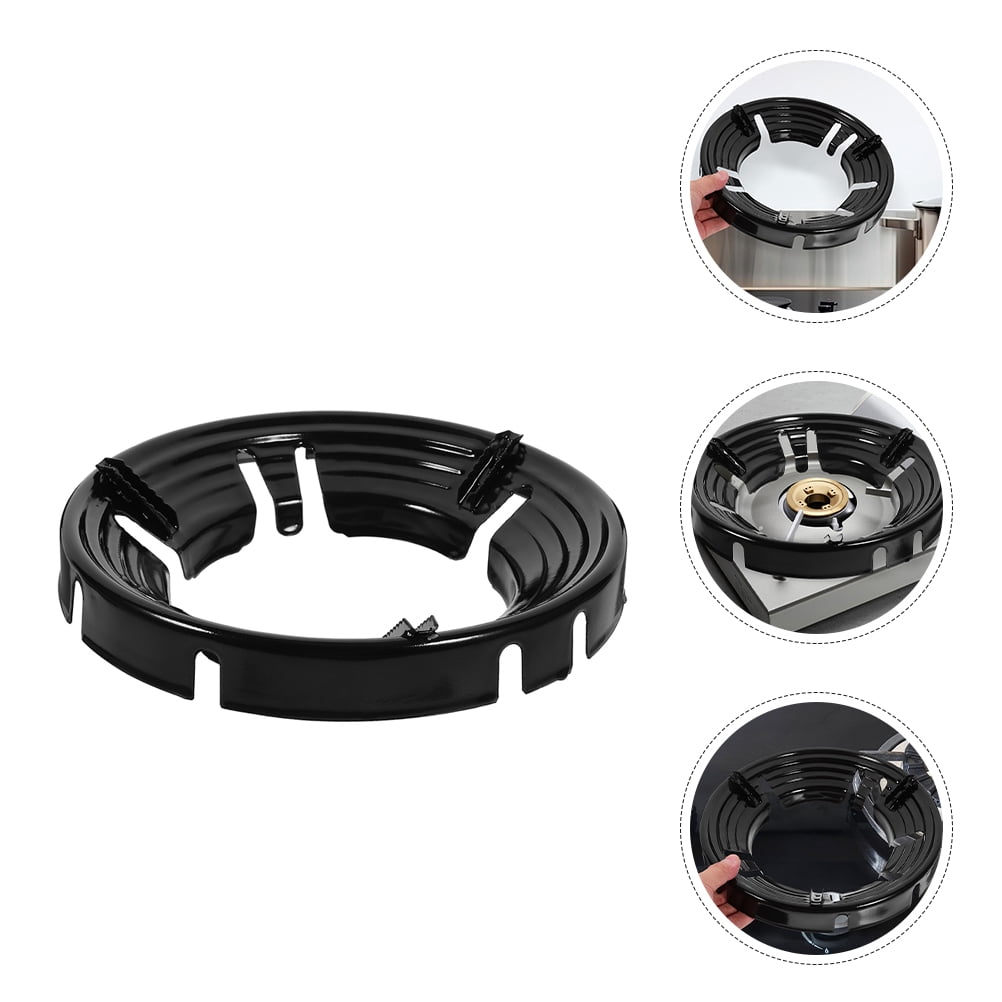 OUNONA Stainless Steel Windproof Stove Cover For Home Gas Stoves Wok ...