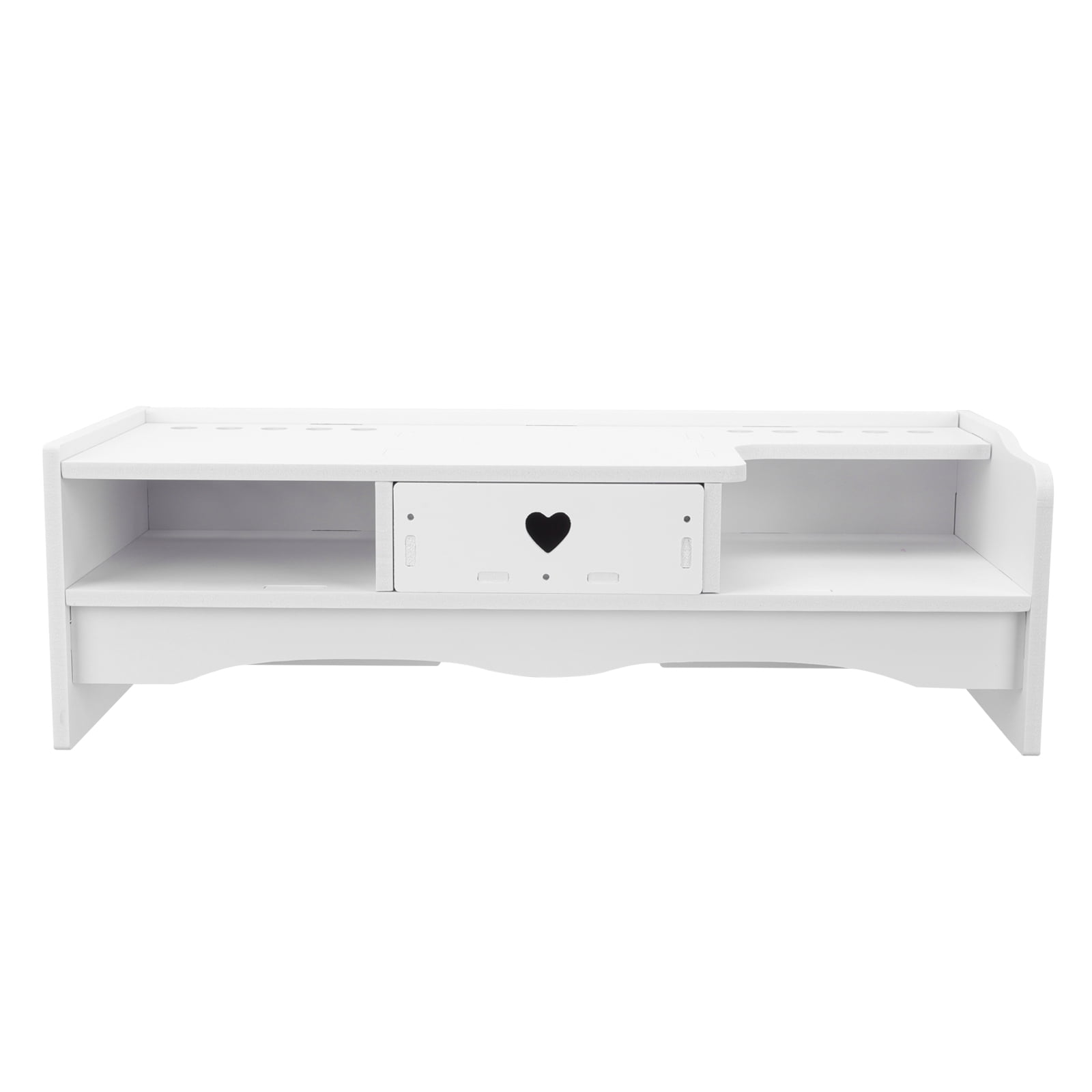 OUNONA Stand Elevated Storage Rack Computer Monitor Office - Walmart.com