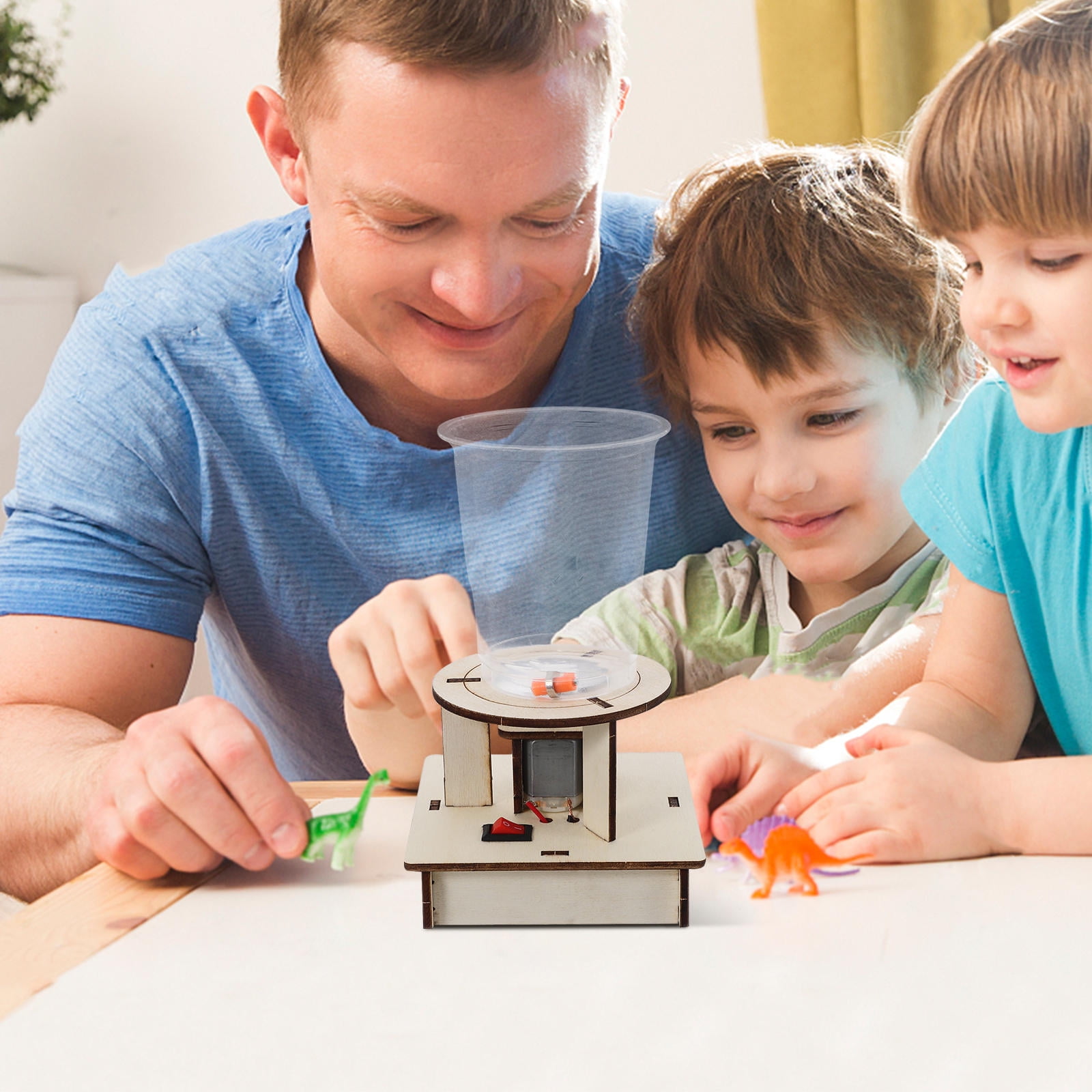 OUNONA Stem Diy Electric Water Tornado Kit Science Experiment Model For ...