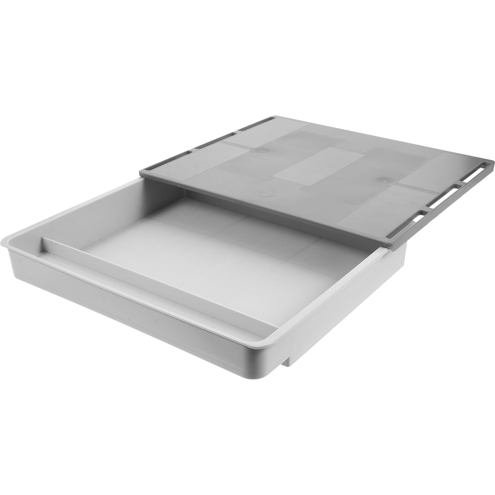 OUNONA Storage Box Cubicle Accessories Cord Pen Case Office Light Grey ...