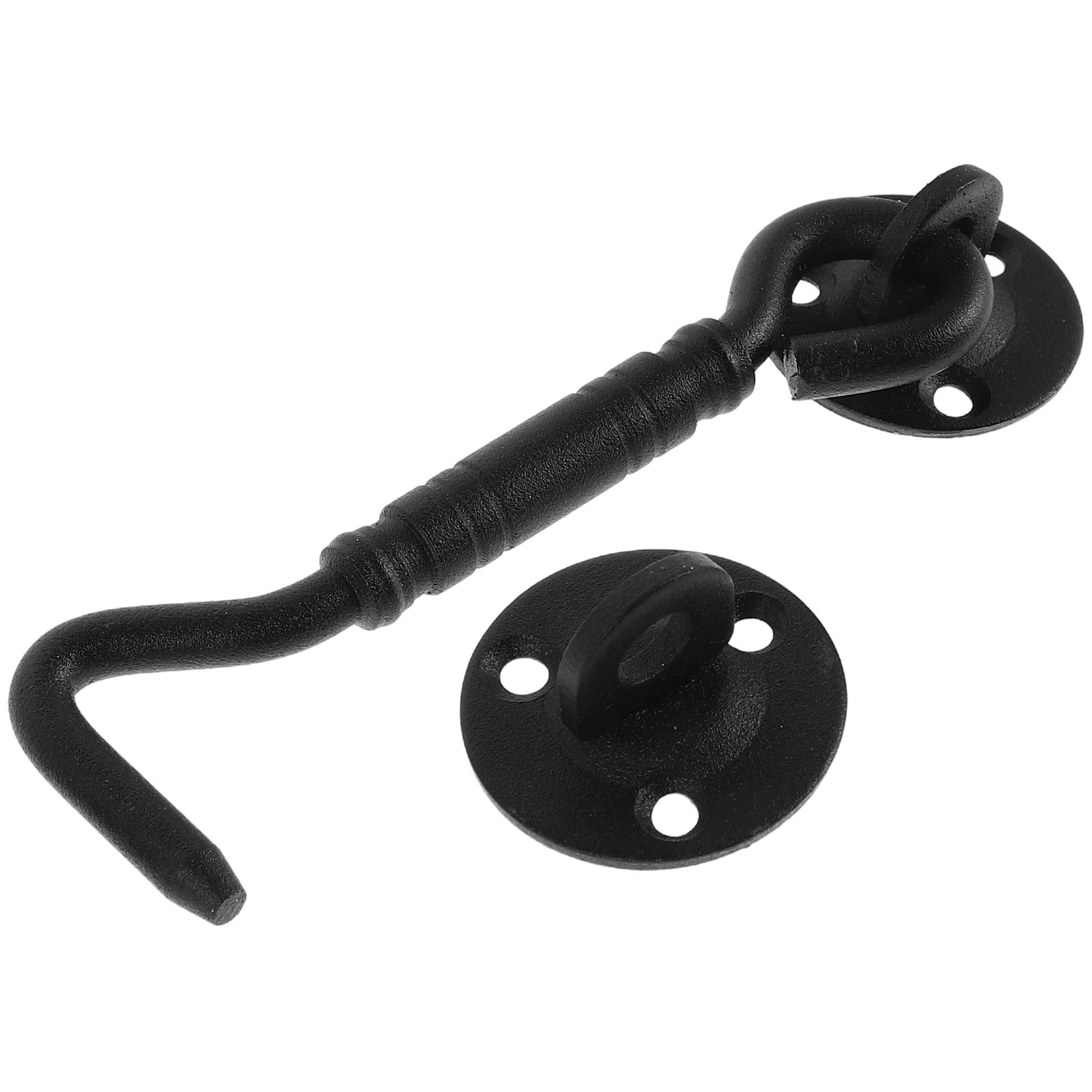 FOLOYORI Door Lock Latch Latch Hook Black 1Pcs Outdoor Use - Walmart.com
