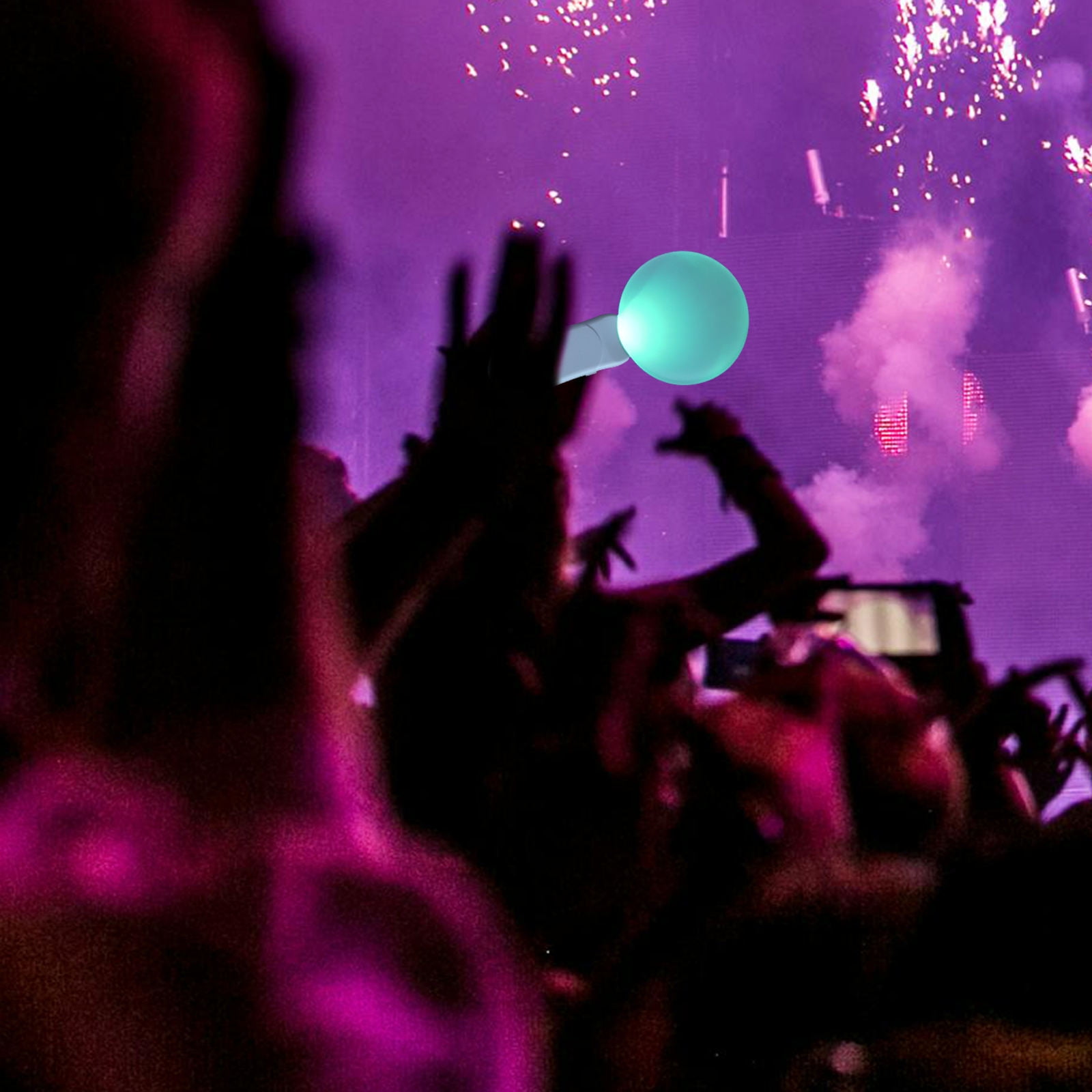 OUNONA Sublimation Acrylic Sheets For Cheering Wand Heat Transfer Round ...