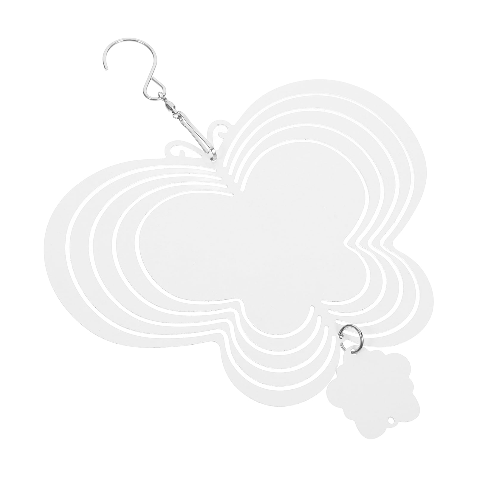 OUNONA Sublimation Wind Spinner Blank Wind Spinner Hanging Wind Spinner ...