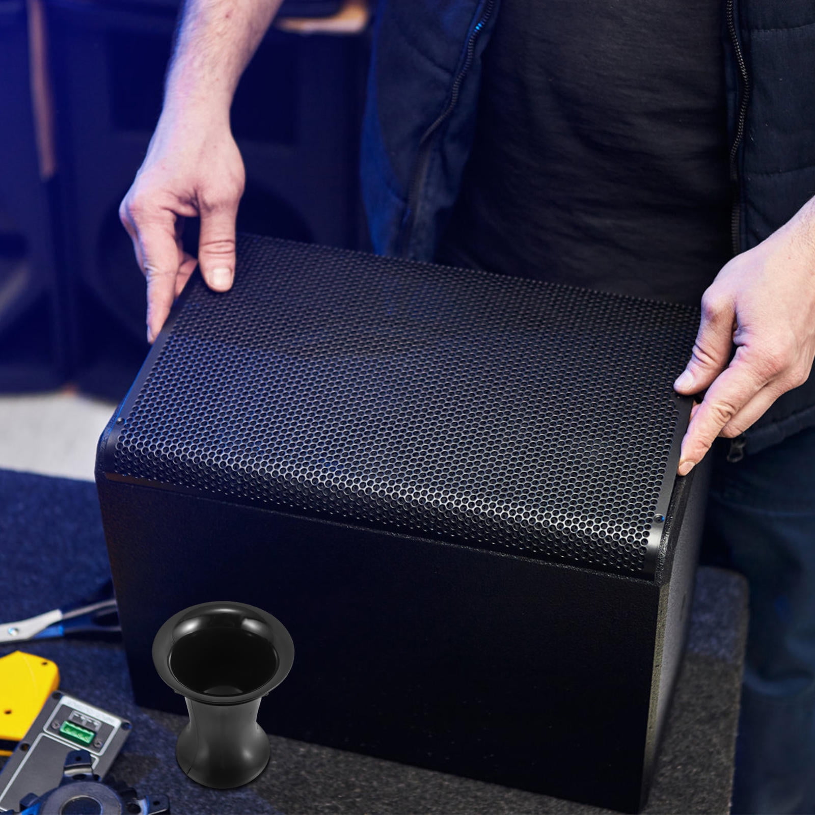 OUNONA Subwoofer Reflex Tube Speaker Port Tube Diy Speaker Port Bass ...