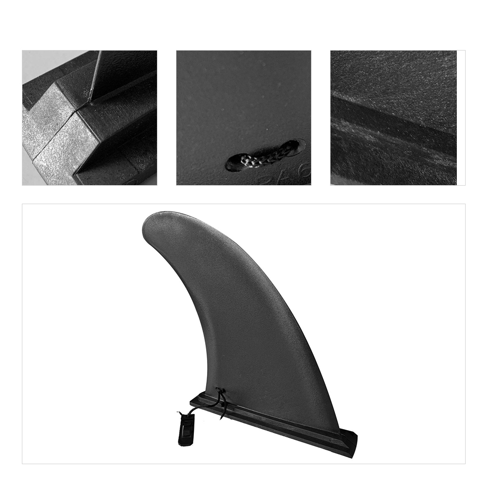 OUNONA Surf Board Tail Rudder Paddleboard Rack Fin Surfboard Black ...