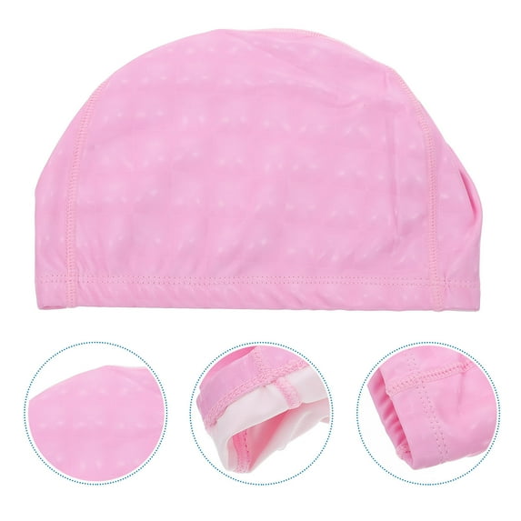 OUNONA Swimming Caps for Women Dreadlocks Reusable Child Baby Pink ...