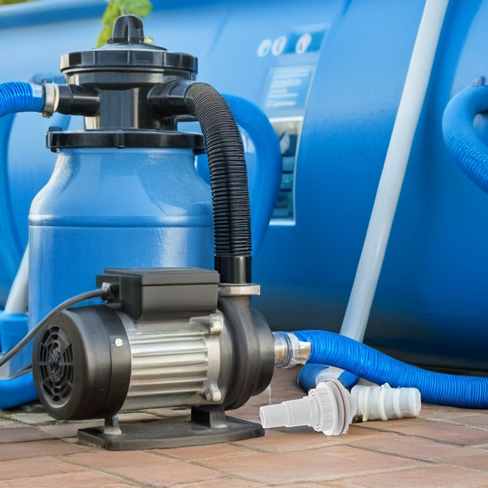 OUNONA Swimming Pool Return Jet Fitting Set With Gaskets Pool ...