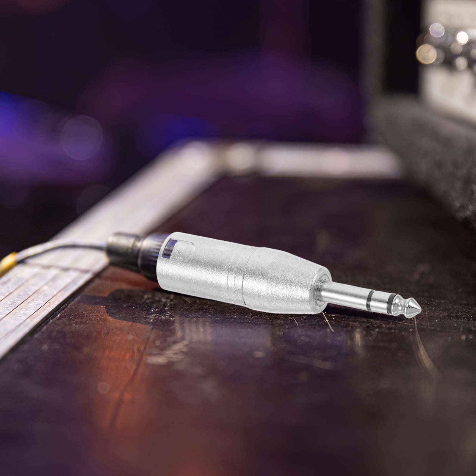 OUNONA TRS to XLR Adapter 3-Pin XLR Male to Quarter Inch Female Jack ...