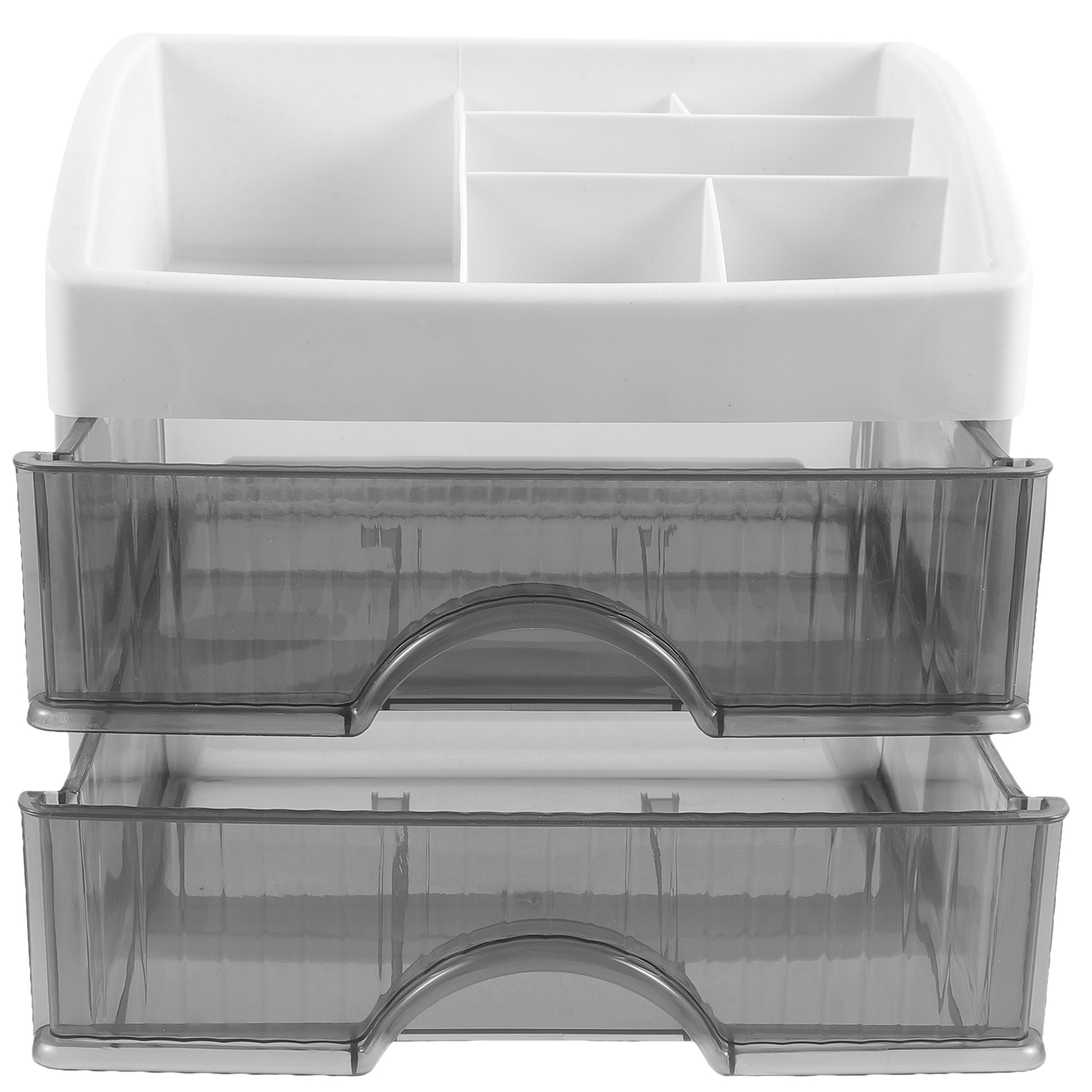 OUNONA Tabletop Organizer Storage Case Organizers Stackable Office ...