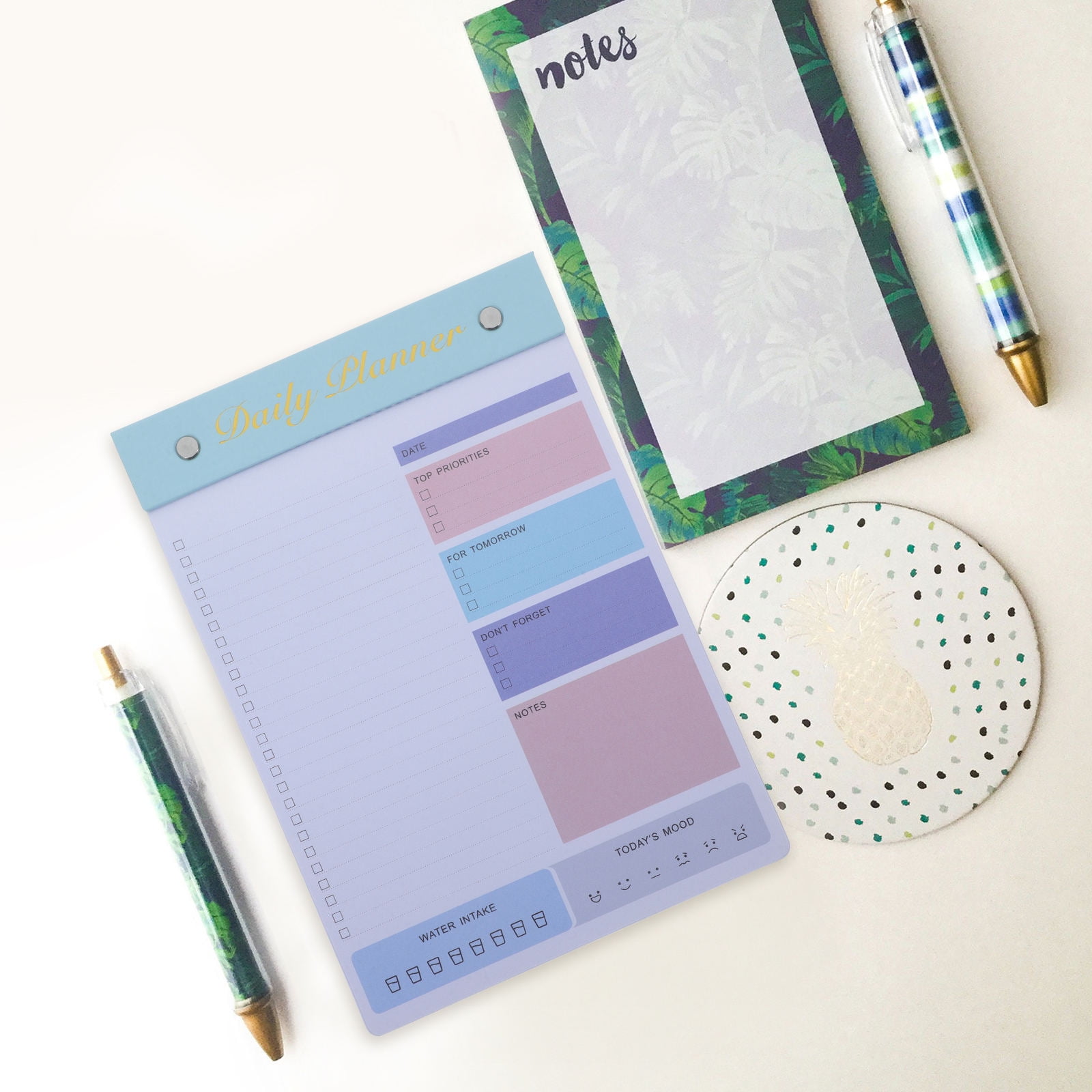 OUNONA Tear-off Notepad Planner Daily Planner Notepad Portable Planner ...