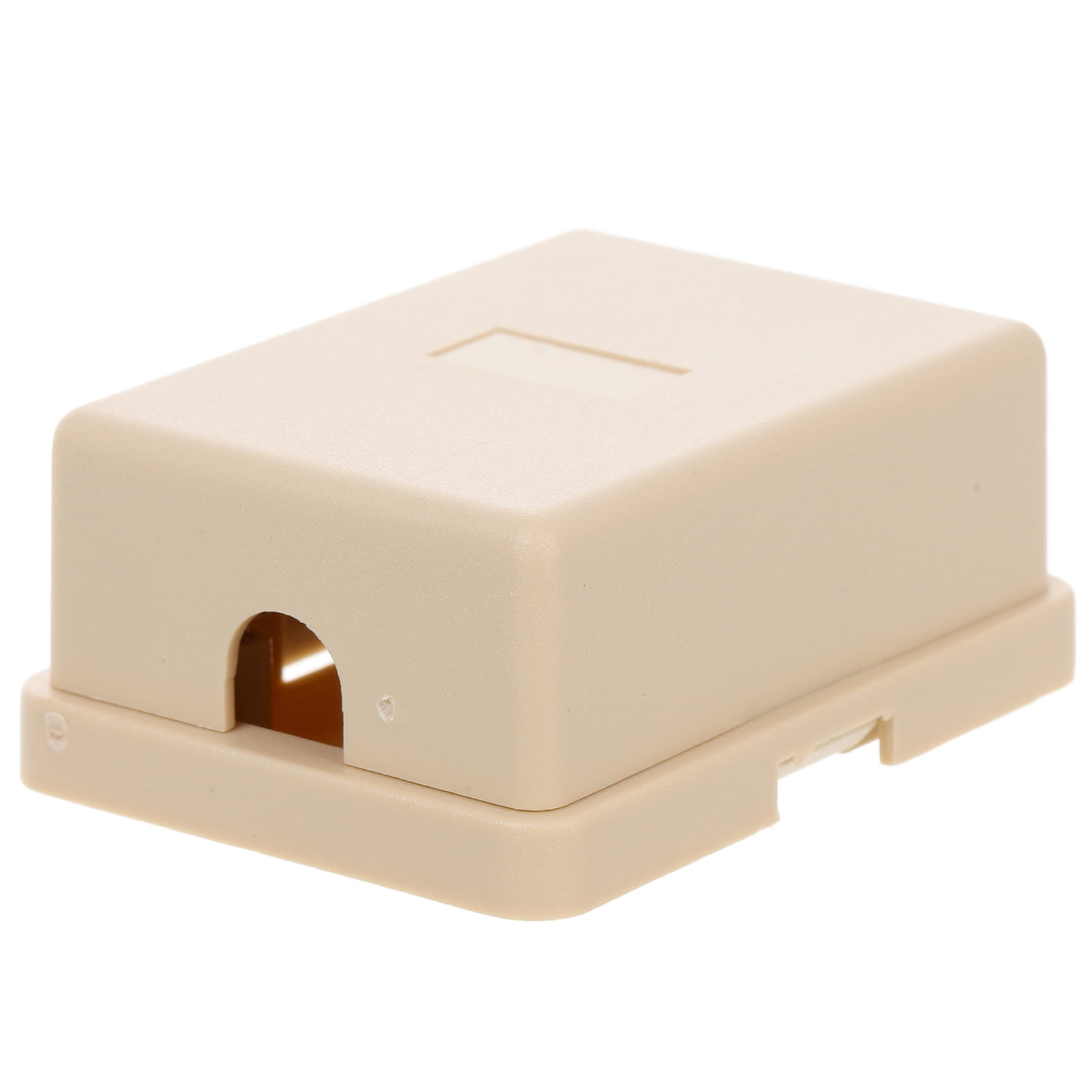 OUNONA Telephone Cable Distribution Box Beige Double-person Landline ...
