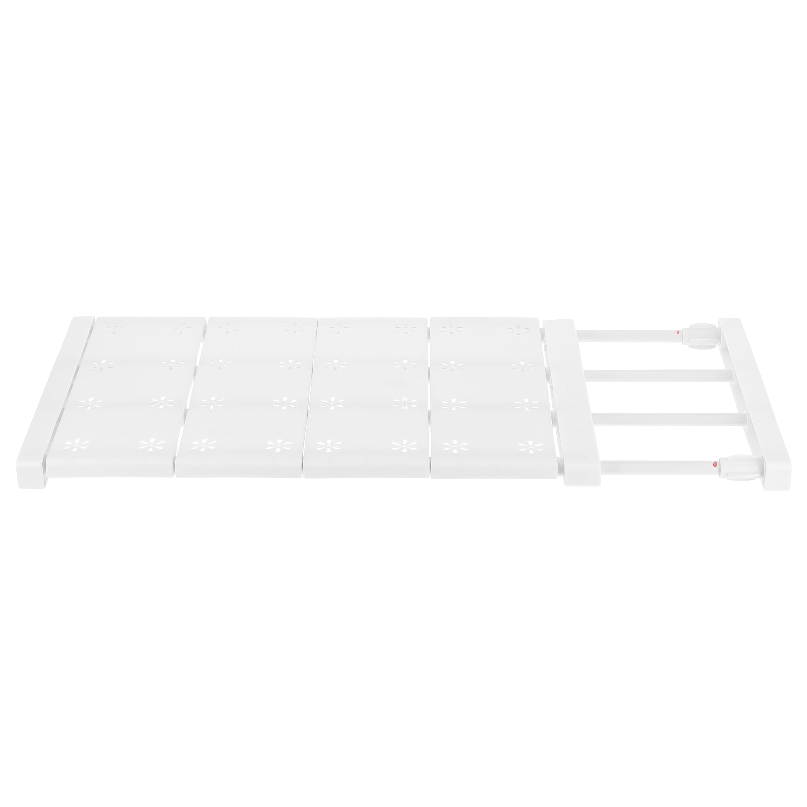OUNONA Tension Rod Shelf Expandable Shelf Closet Shelf Divider ...