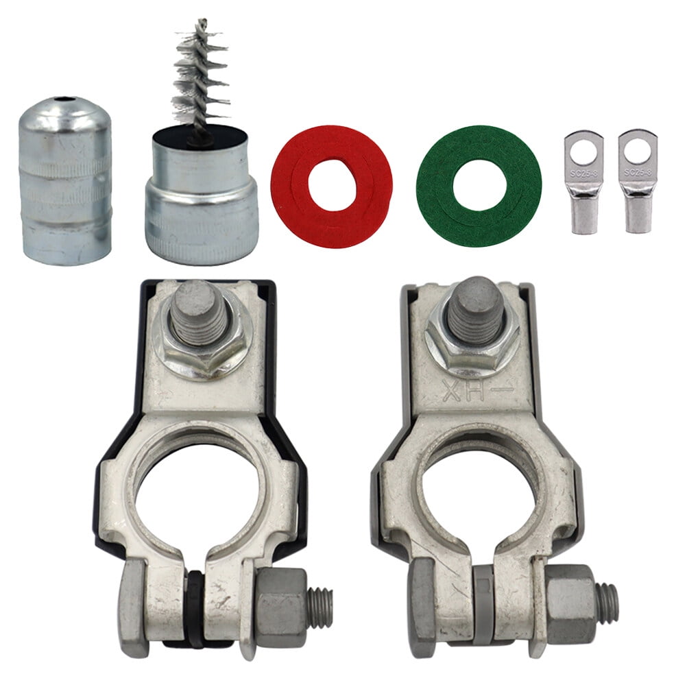 OUNONA Terminal Clamp Battery Terminals Post Connectors Shut Child ...