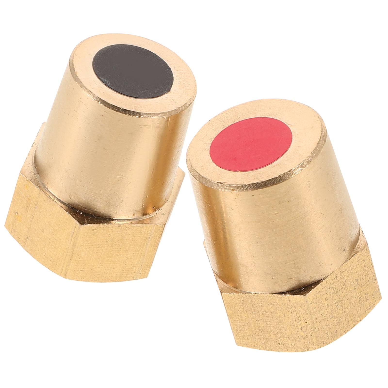 OUNONA Thread Female Brass Battery Terminal Post Adapter Universal ...