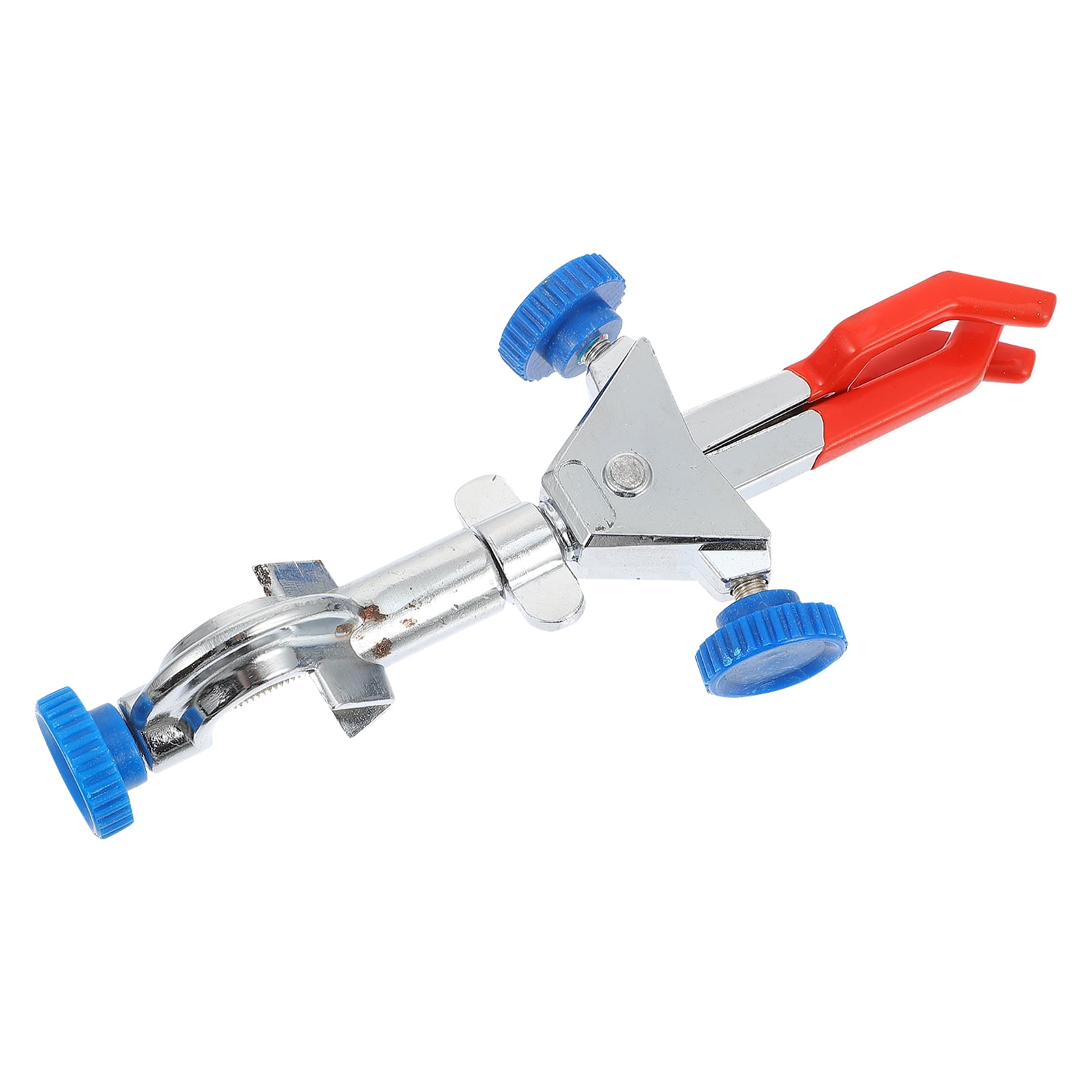 OUNONA Silver Iron Laboratory Bracket Flask Clamp for Laboratory with ...